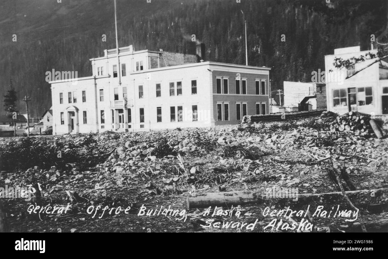 General Office Building of Central Railway, between c1900 and c1930 ...