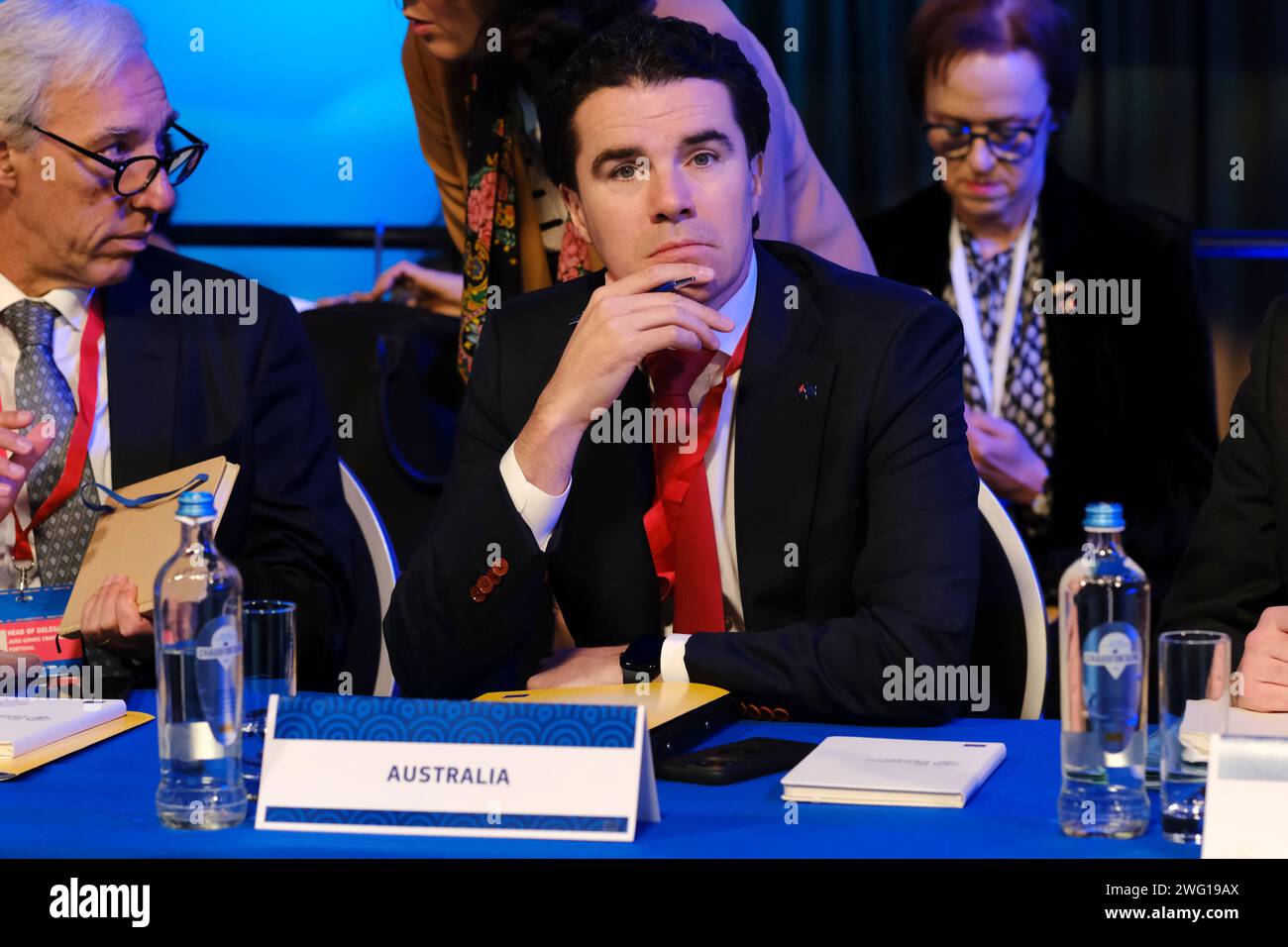 Brussels, Belgium. 02nd Feb, 2024. Tim Watts, Secretary of Foreign ...