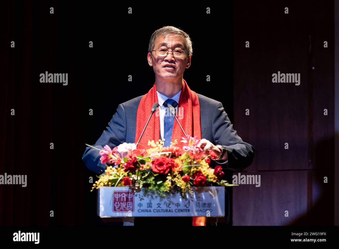 The ambassador of the People's Republic of China in Spain, Yao Jing ...