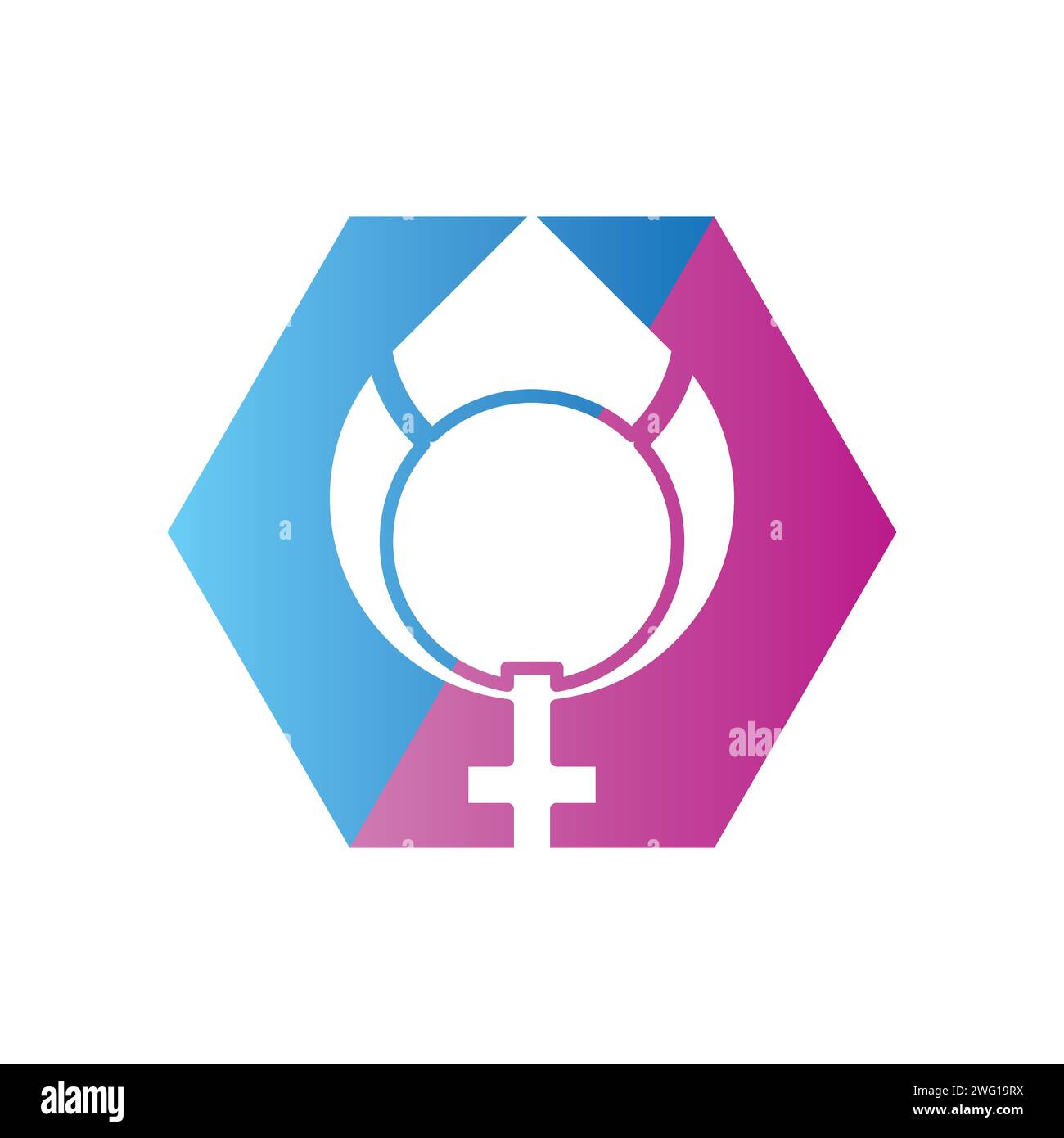Gender symbol vector design logo illustration Stock Vector Image & Art ...