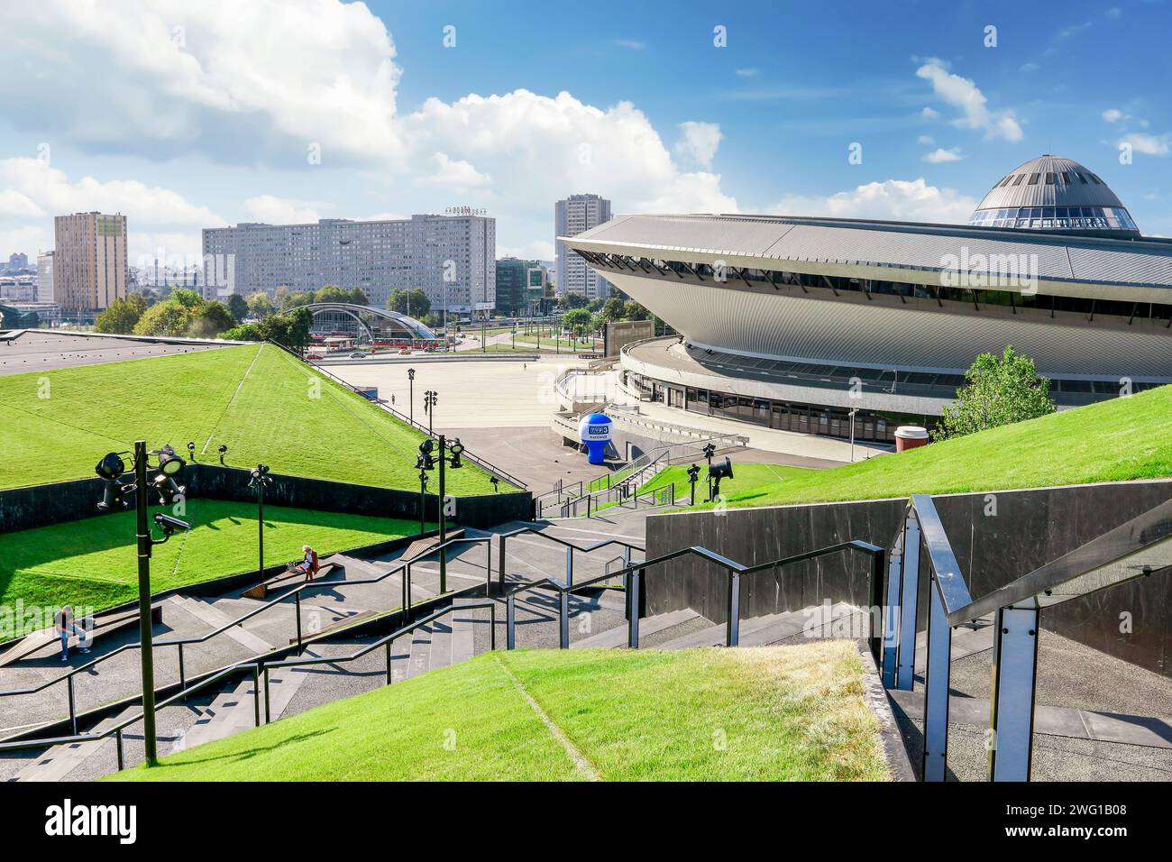 Spodek - a multipurpose arena complex in Katowice, Poland Stock Photo ...
