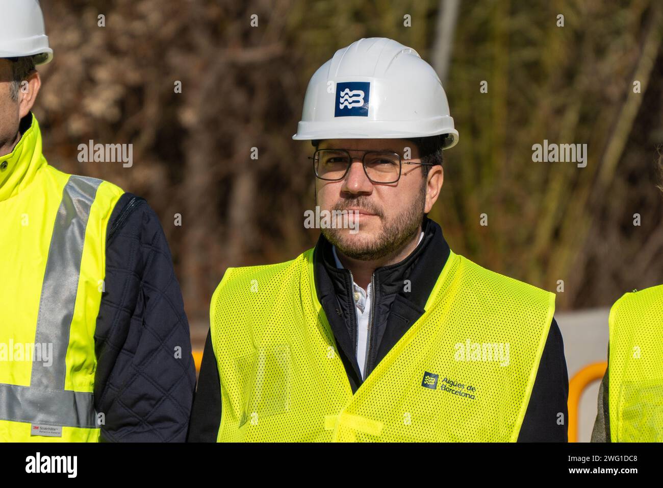 February, 02 2024 Barcelona, Spainpolitics Barcelona- Inauguration of ...