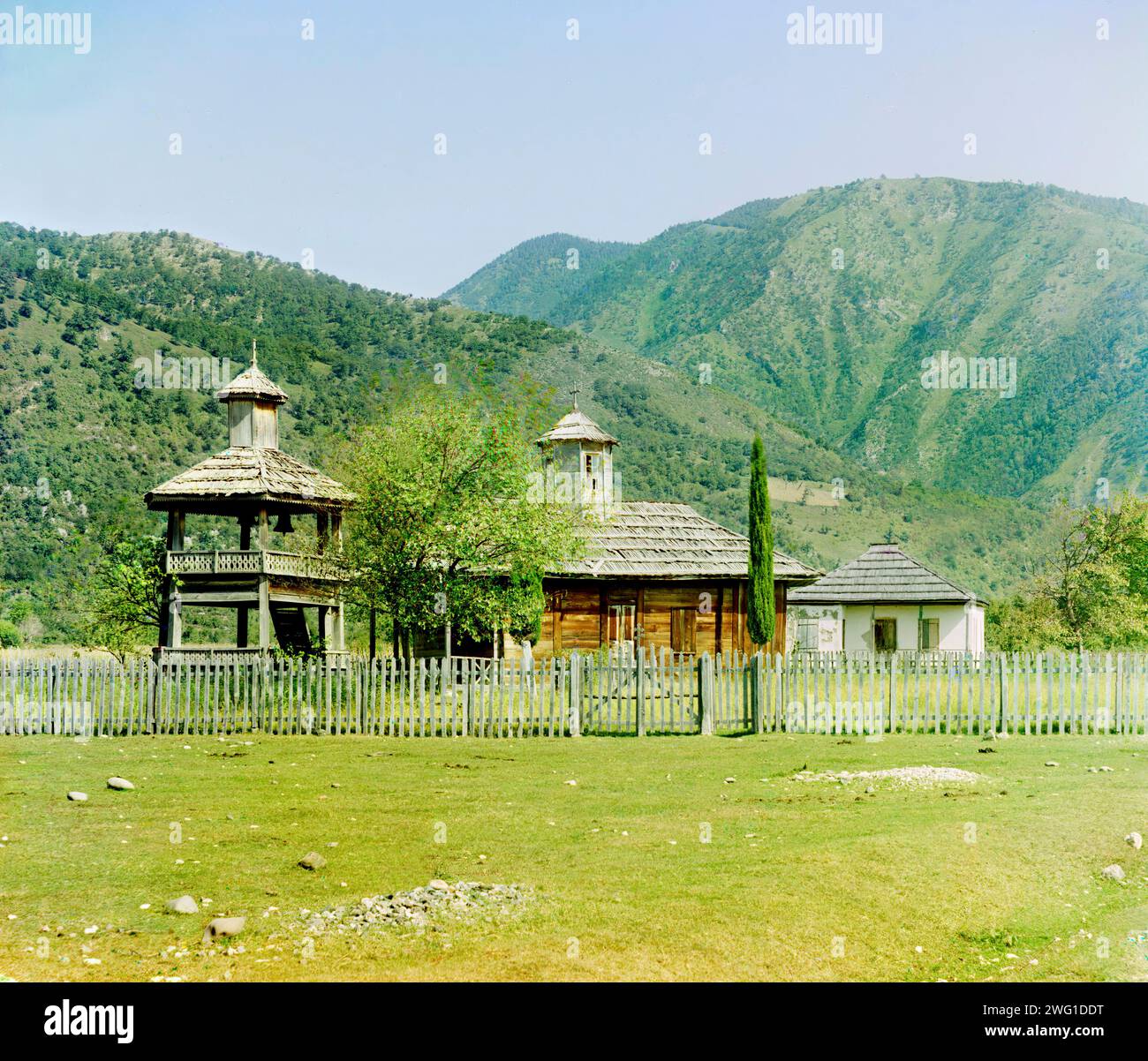 Church in Koldakhvary, eight versts from Gagra, between 1905 and 1915 ...