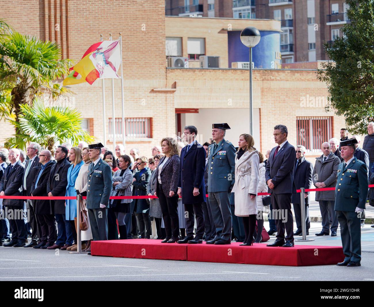 The new chief colonel of the Civil Guard zone of La Rioja, Enrique ...