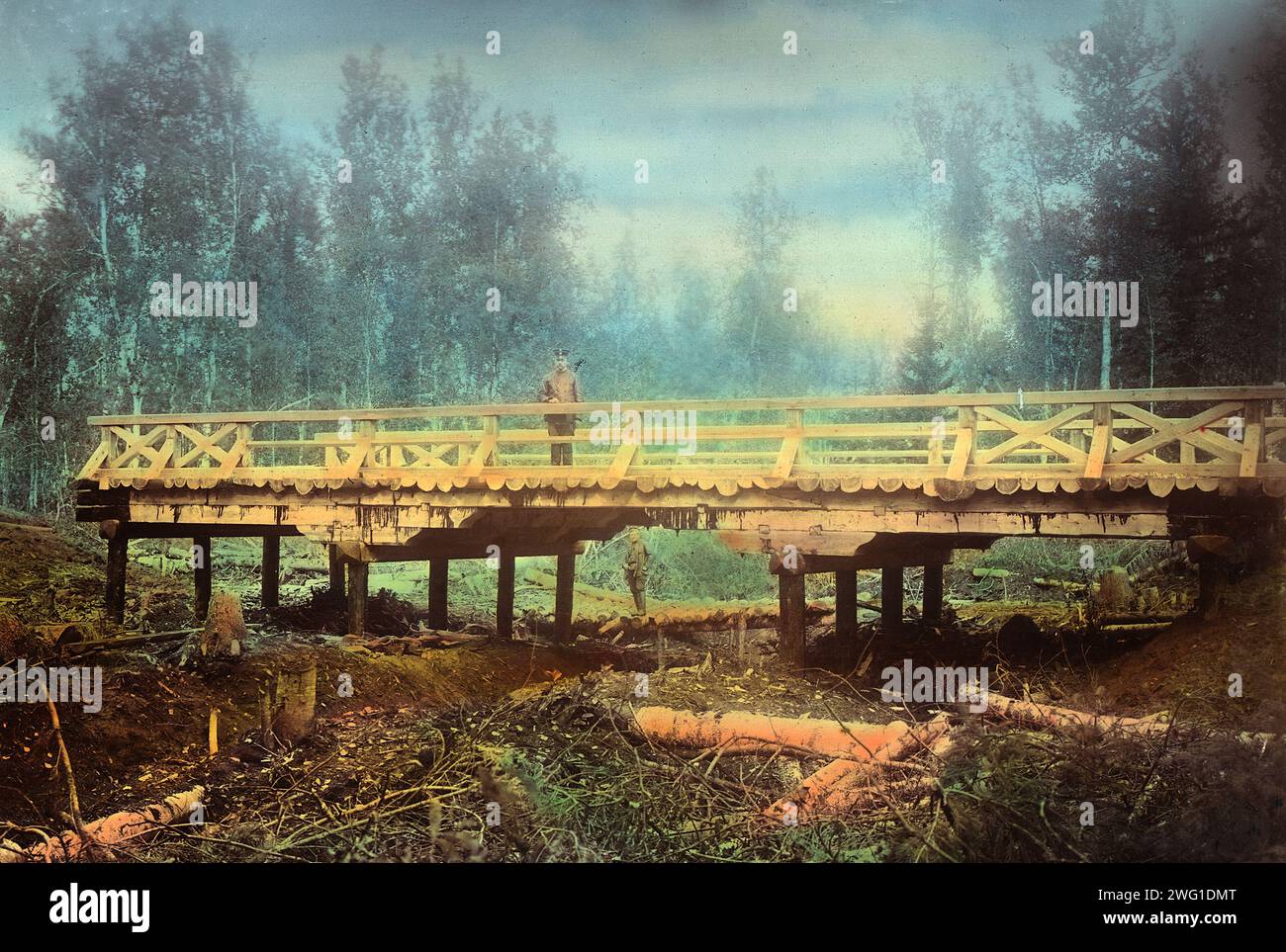 Railroad bridge 1908 hi-res stock photography and images - Alamy