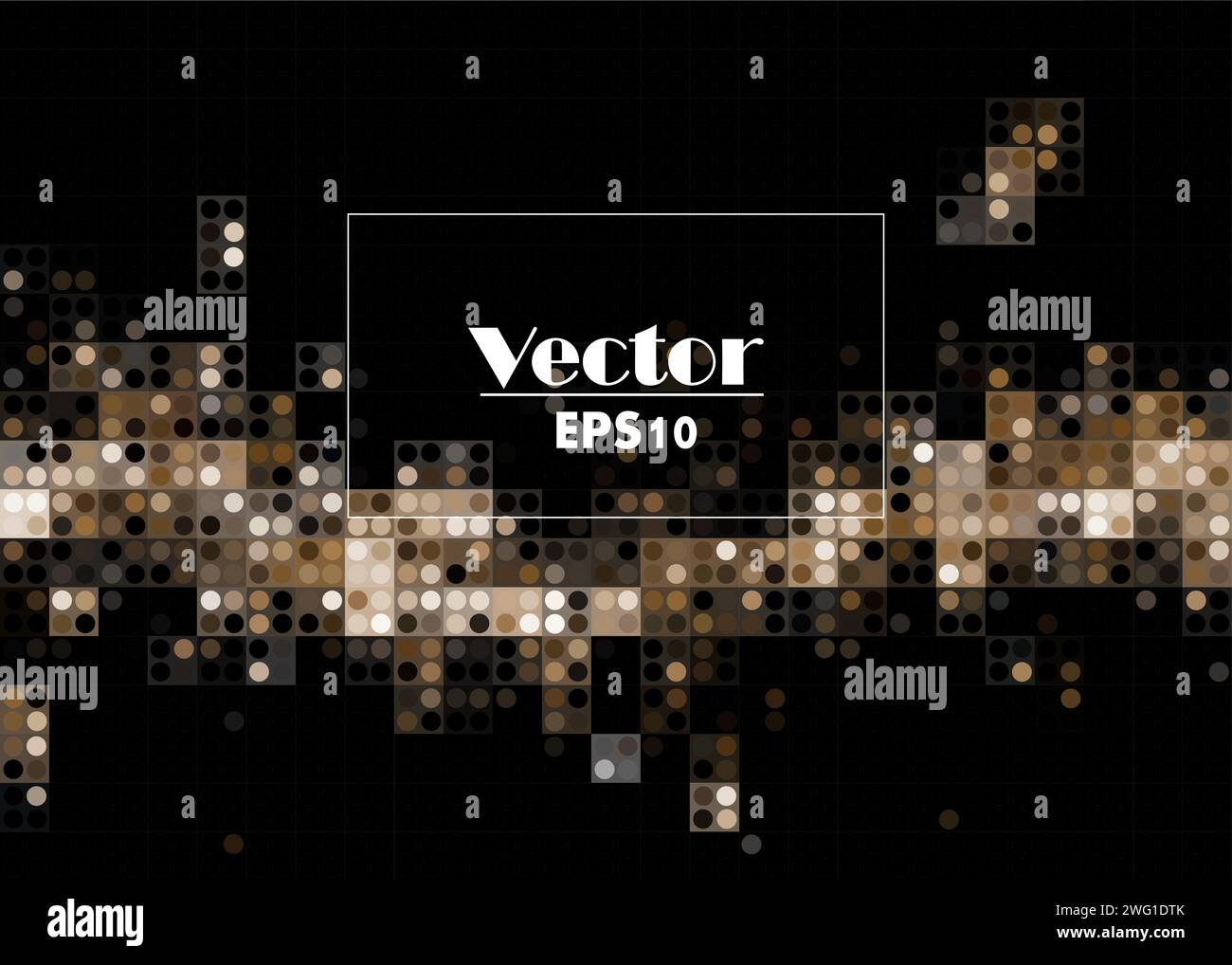 Technological background vector illustration.Matrix.Binary Computer ...