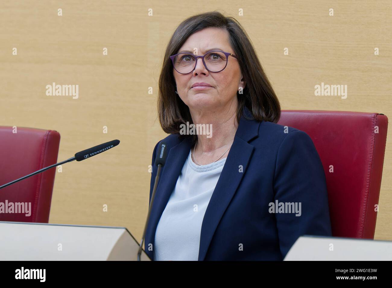 Ilse Aigner, CSU. 8. Plenarsitzung des Bayerischen Landtags ...