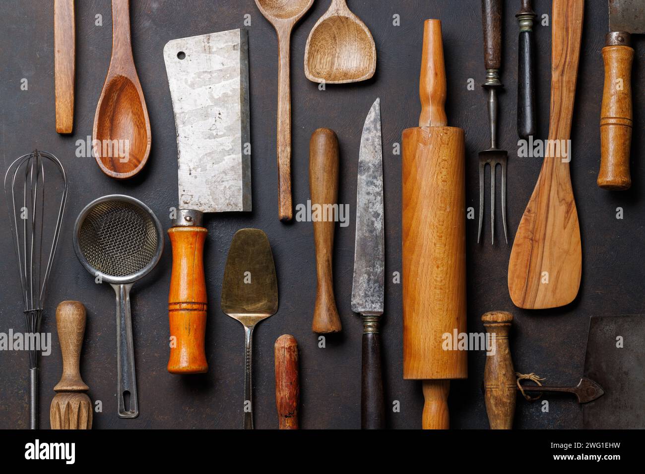Diverse cooking tools hi-res stock photography and images - Alamy