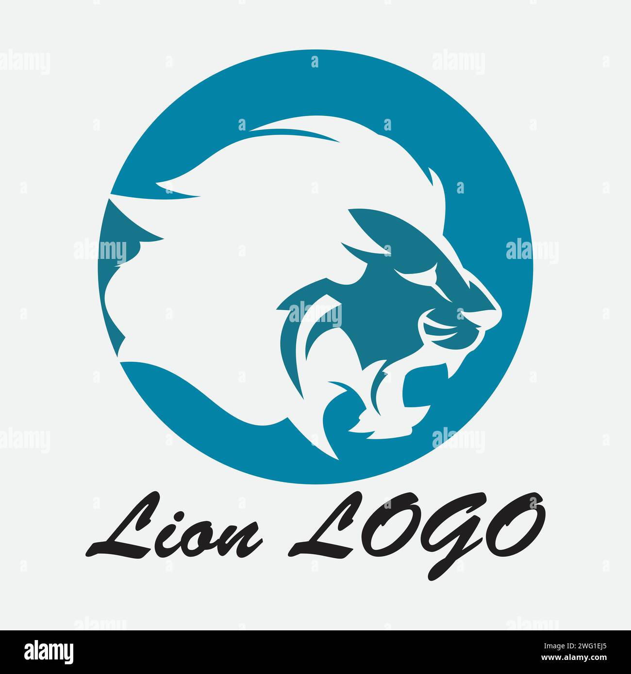 Lion vector logo concept illustration Stock Vector Image & Art - Alamy
