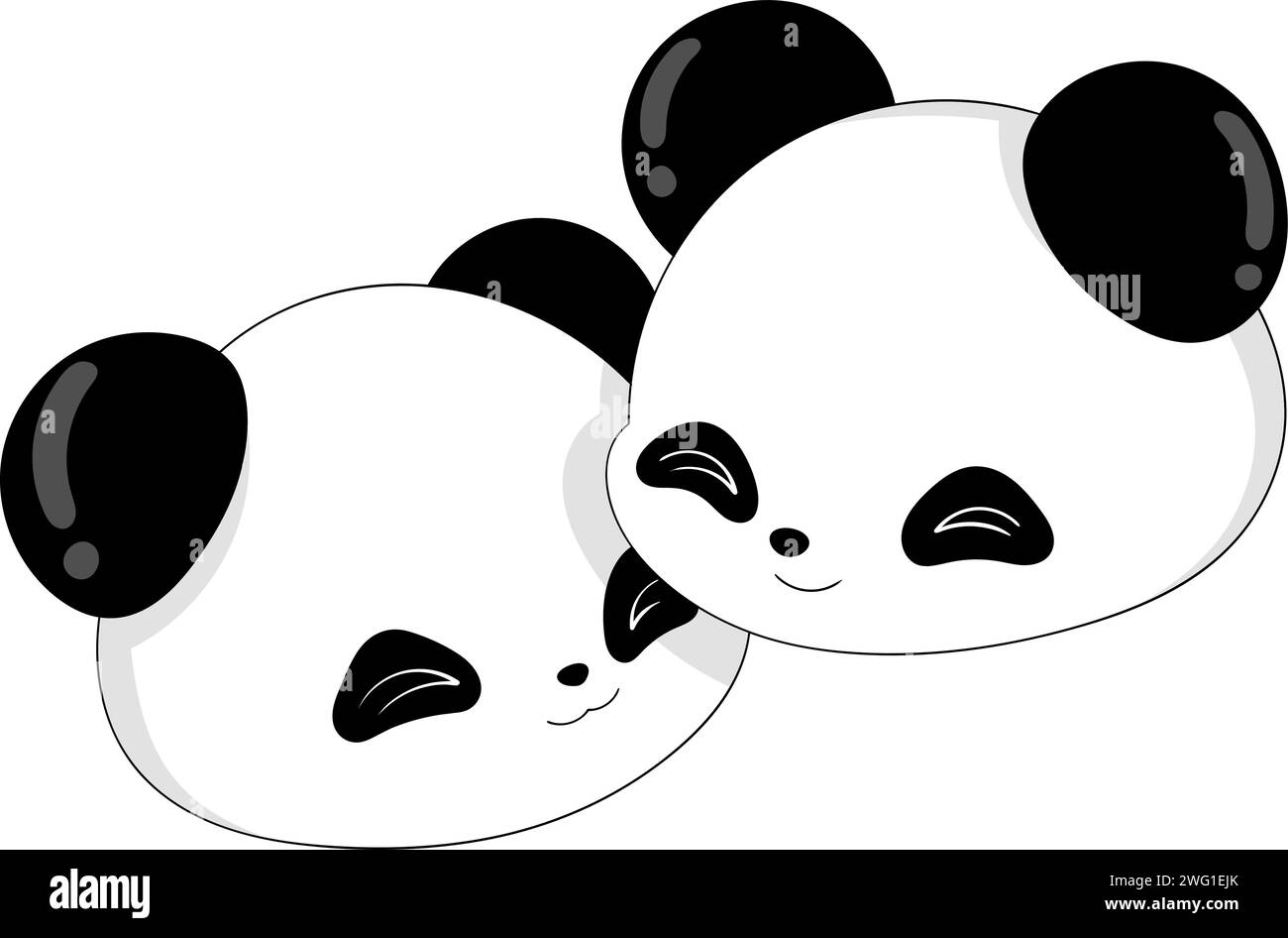 Valentine's Day meme of two pandas hugging each other affectionately ...