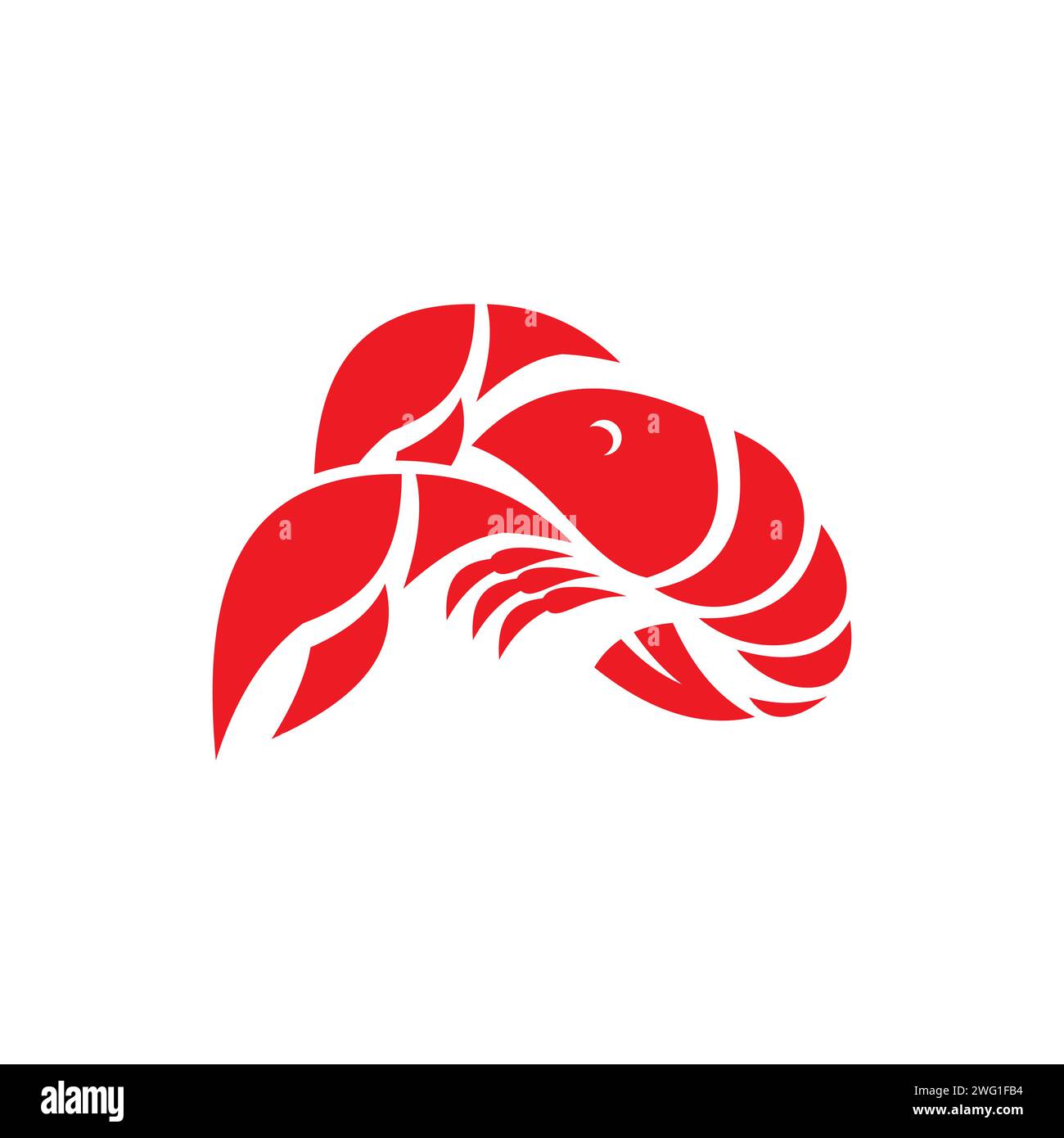Lobster vector logo concept illustration Stock Vector Image & Art - Alamy