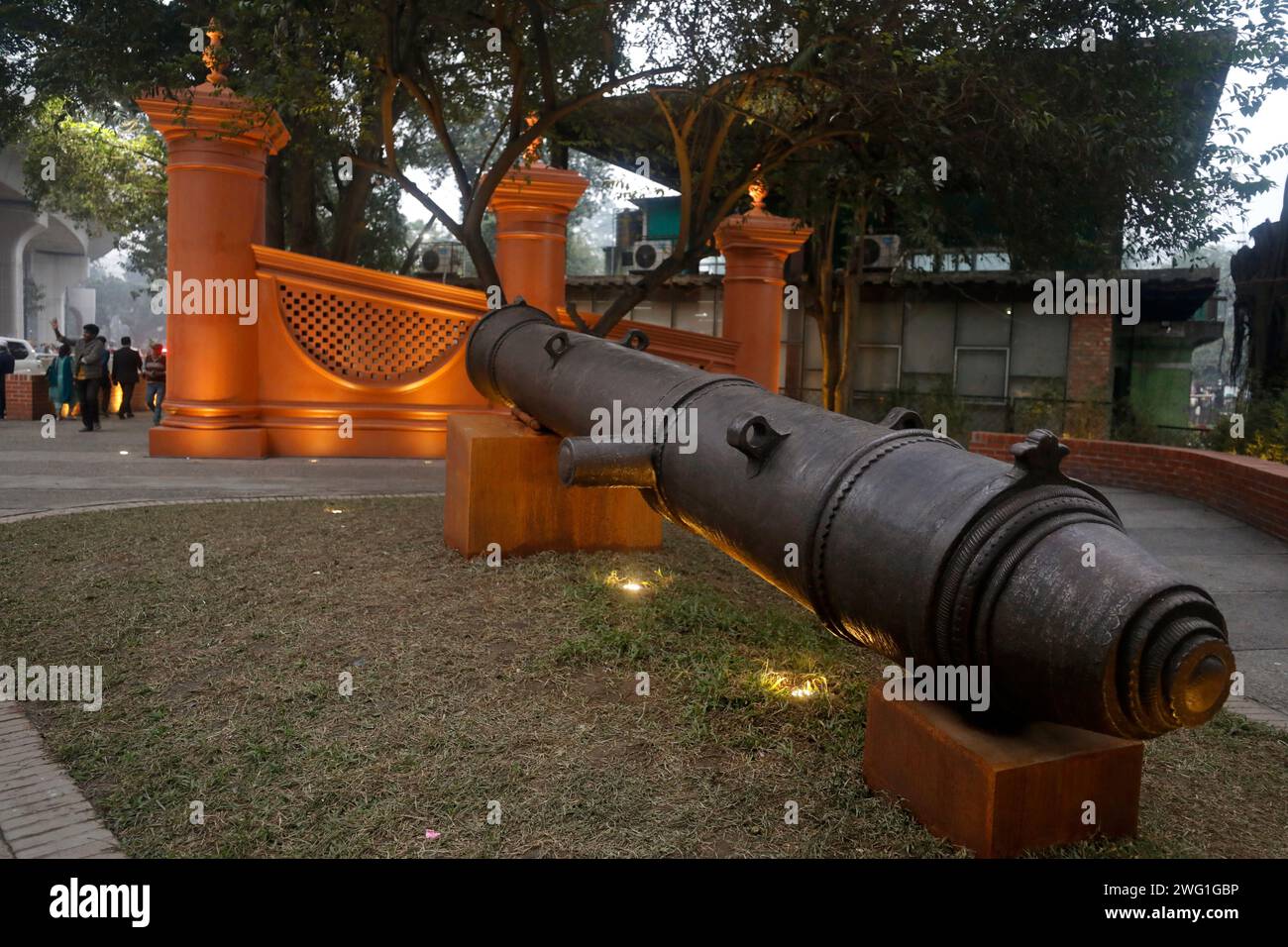 Dhaka, Bangladesh - February 01, 2024: Dhaka Gate is located in Dhaka ...