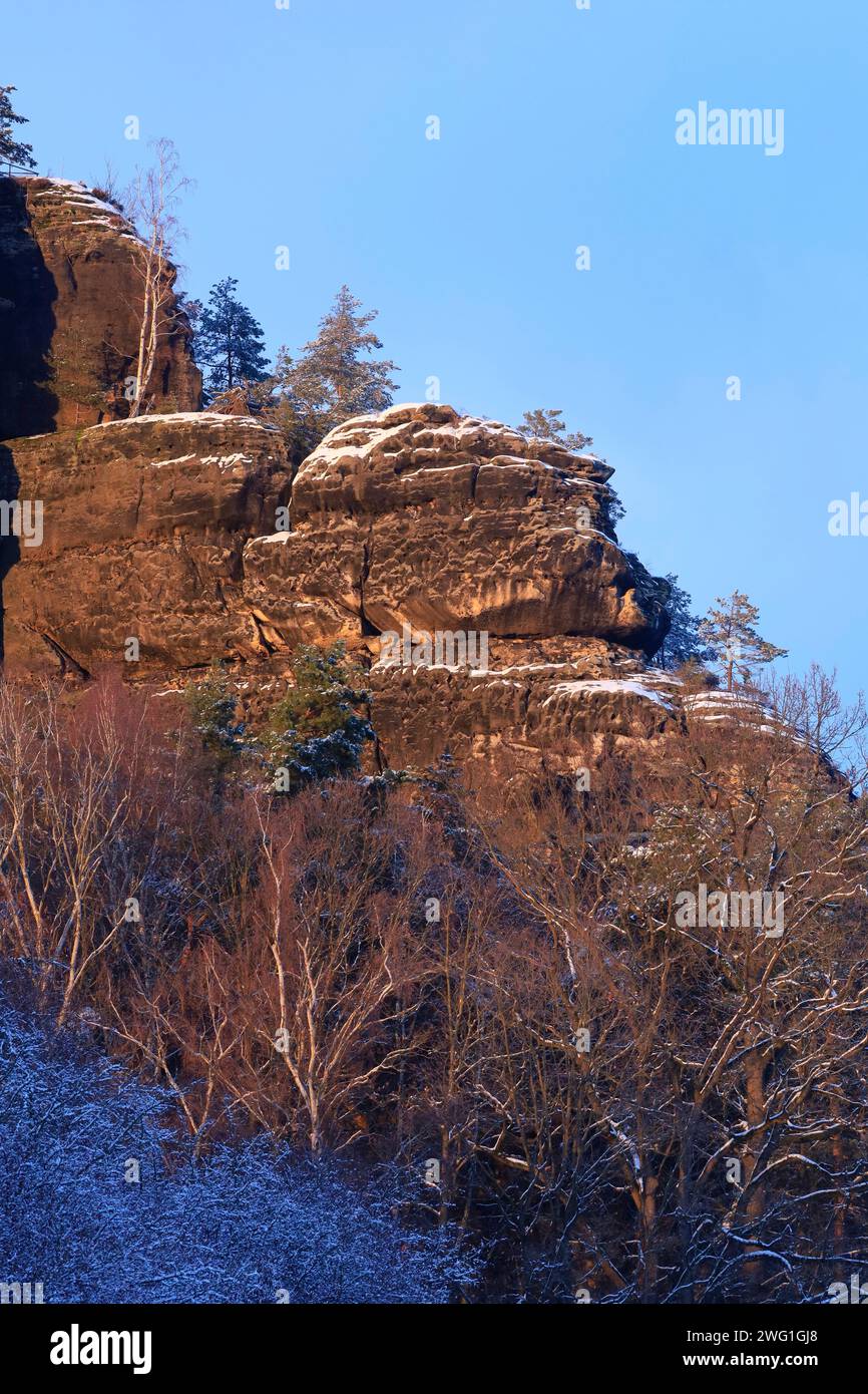 View To The Rauenstein Stock Photo - Alamy