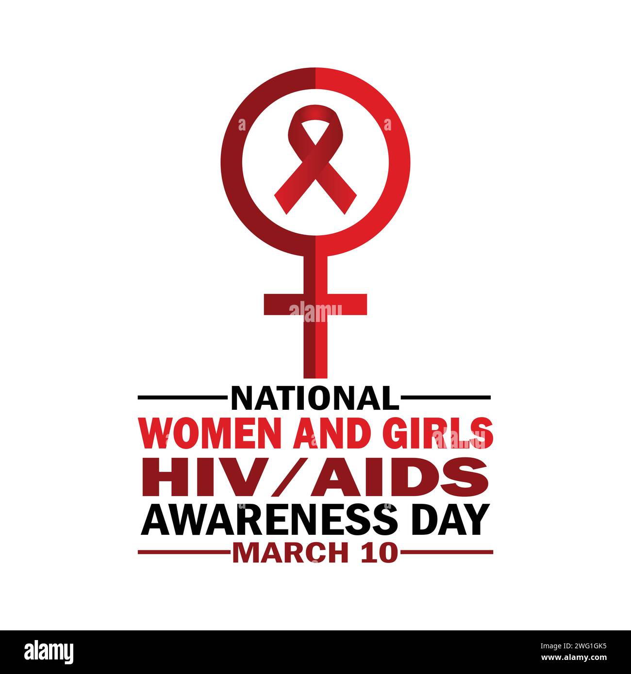 National Women And Girls Hiv Aids Awareness Day March 10 Holiday