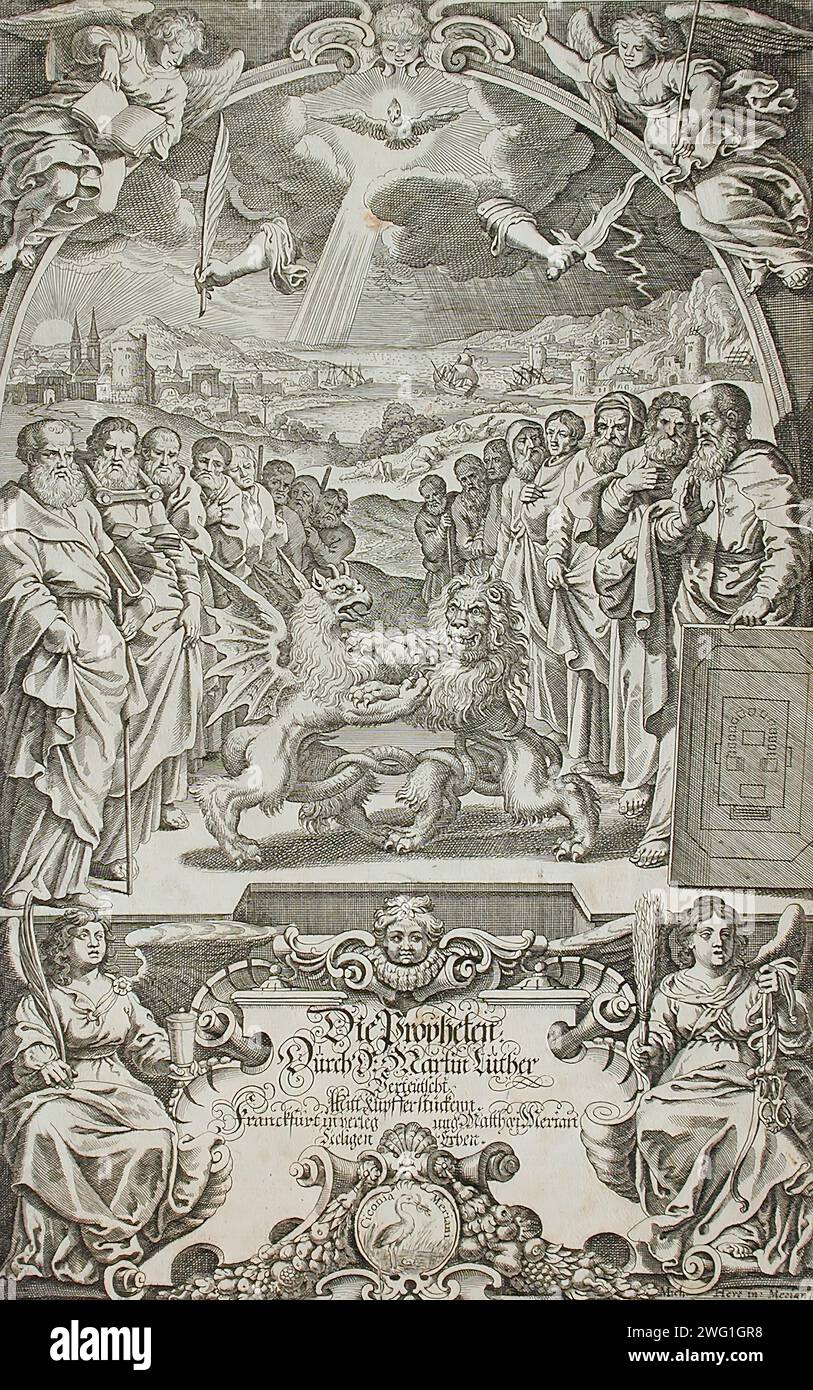 Frontispiece bible hi-res stock photography and images - Alamy