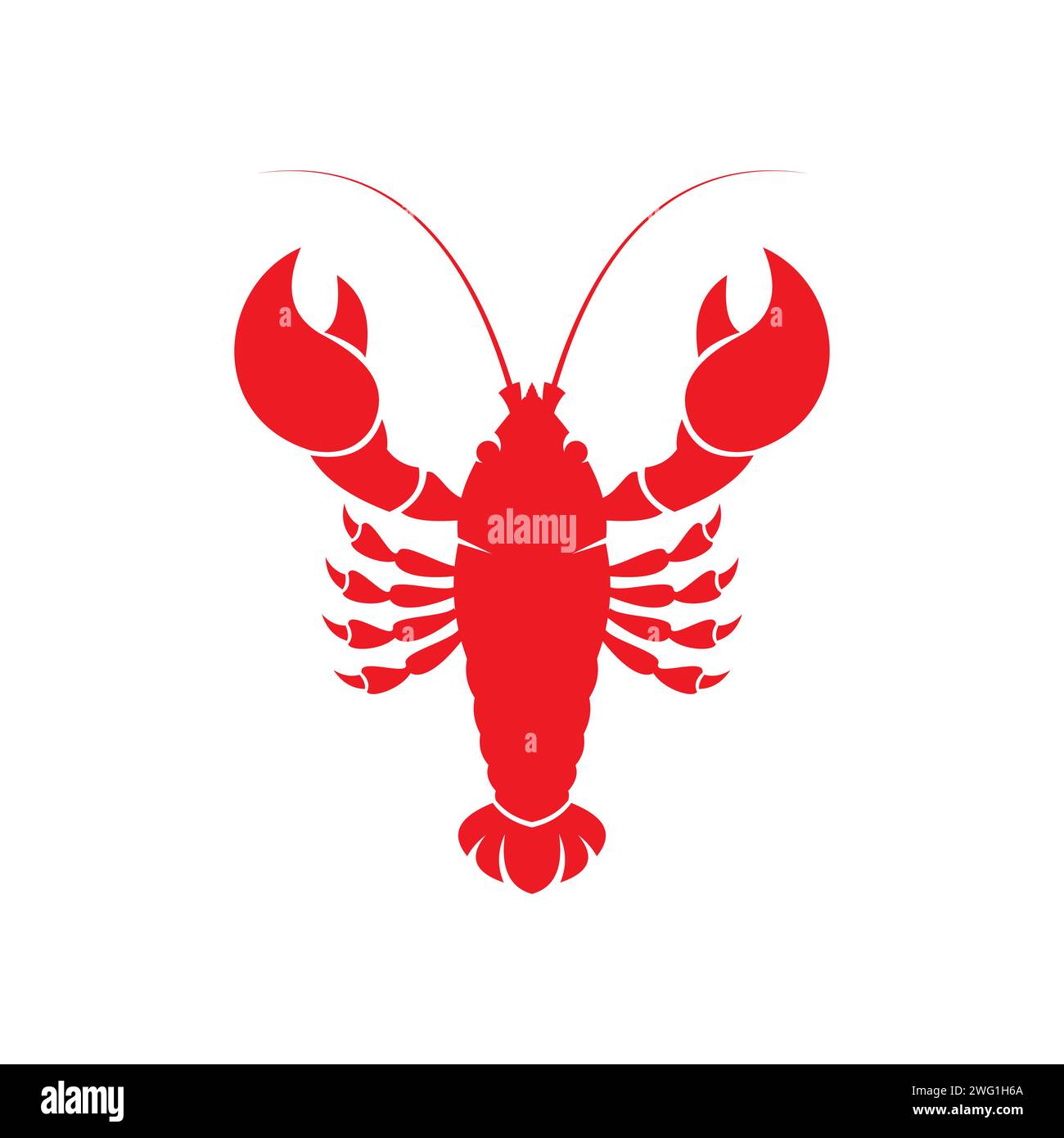 Lobster vector logo concept illustration Stock Vector Image & Art - Alamy