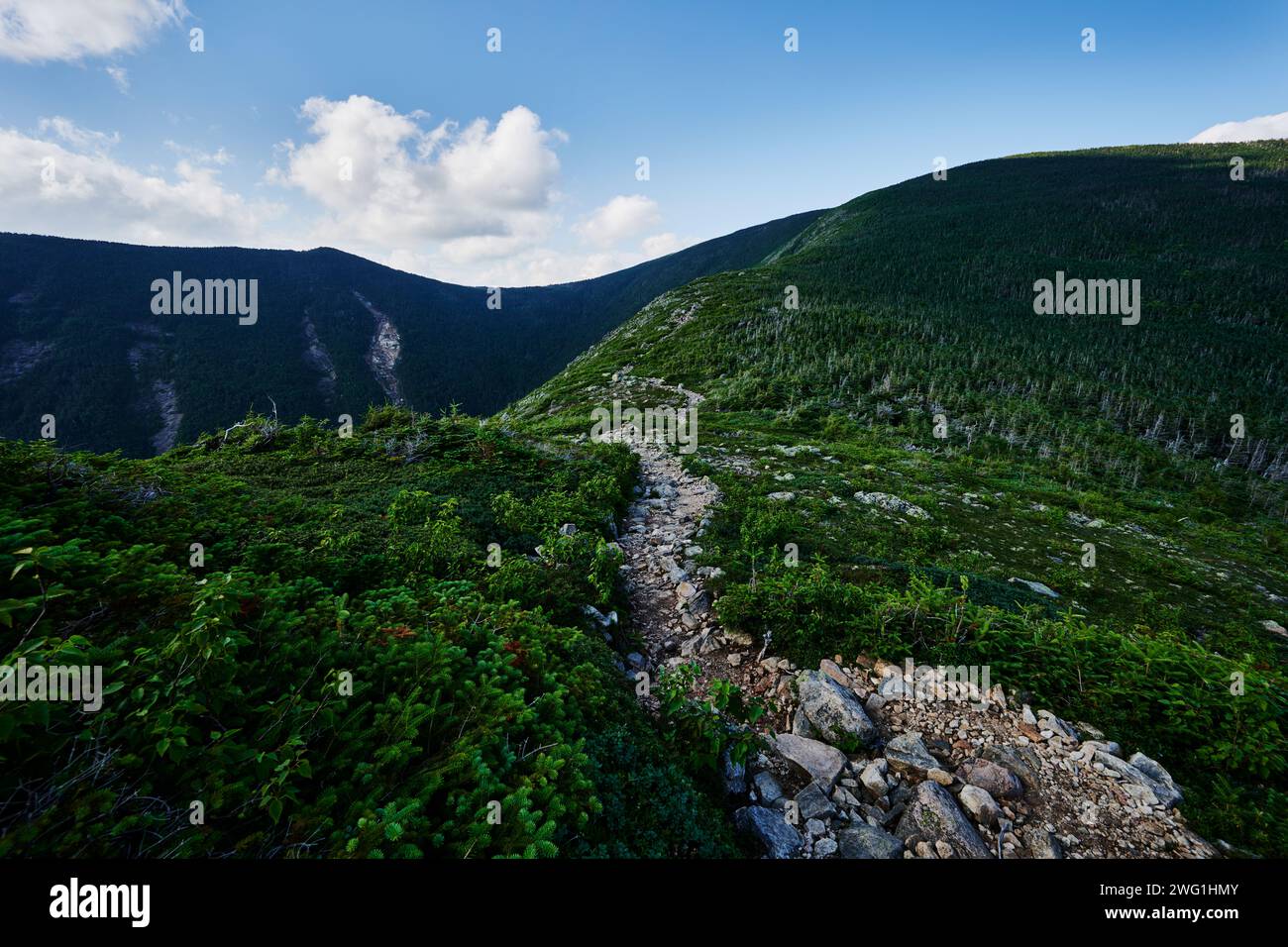 View from Mount Bond, White mountains National Forest, New Hampshire ...