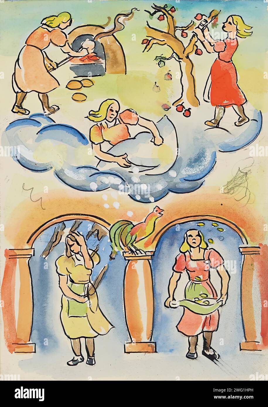 Design: Mrs. Holle, 1943 Stock Photo - Alamy