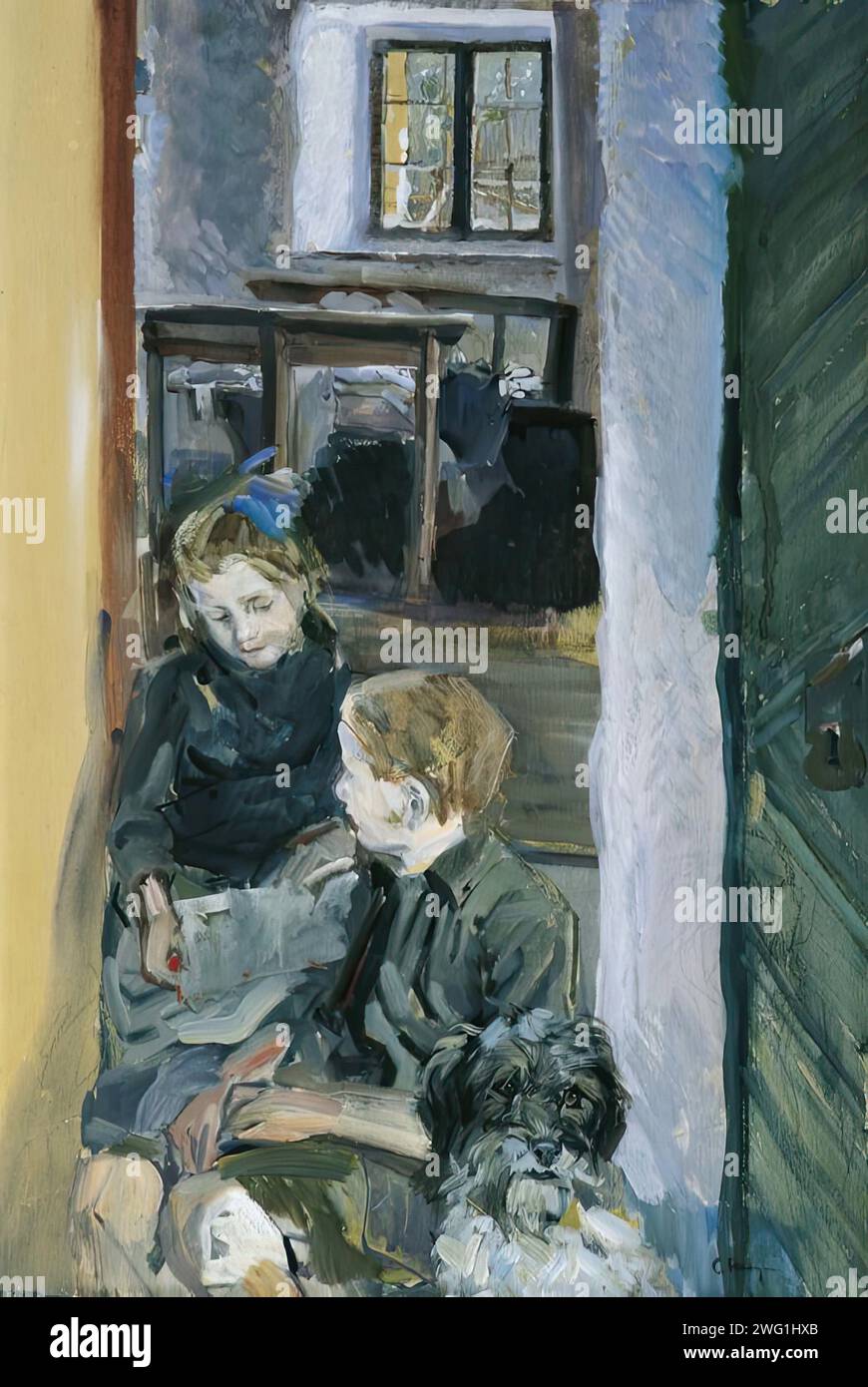 Two childrens studies hi-res stock photography and images - Alamy