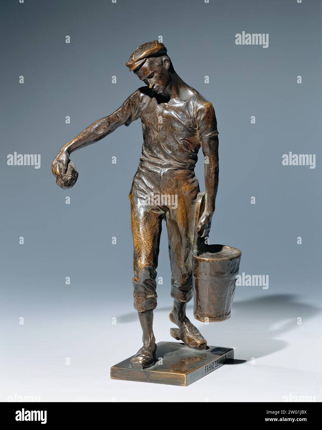 Water carrier, 1909 Stock Photo - Alamy