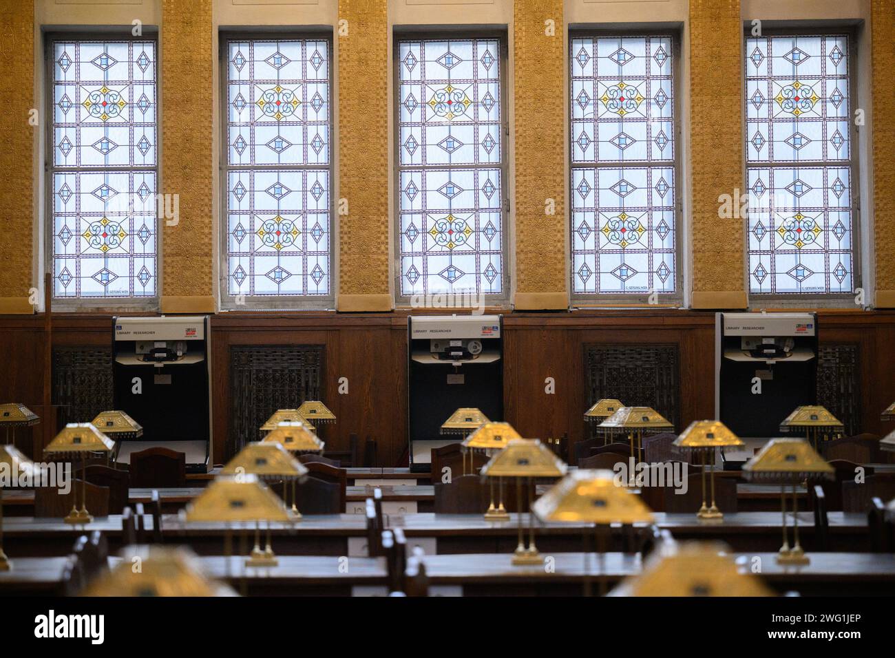Interior of the Croatian National Archives pictured on 02. February ...