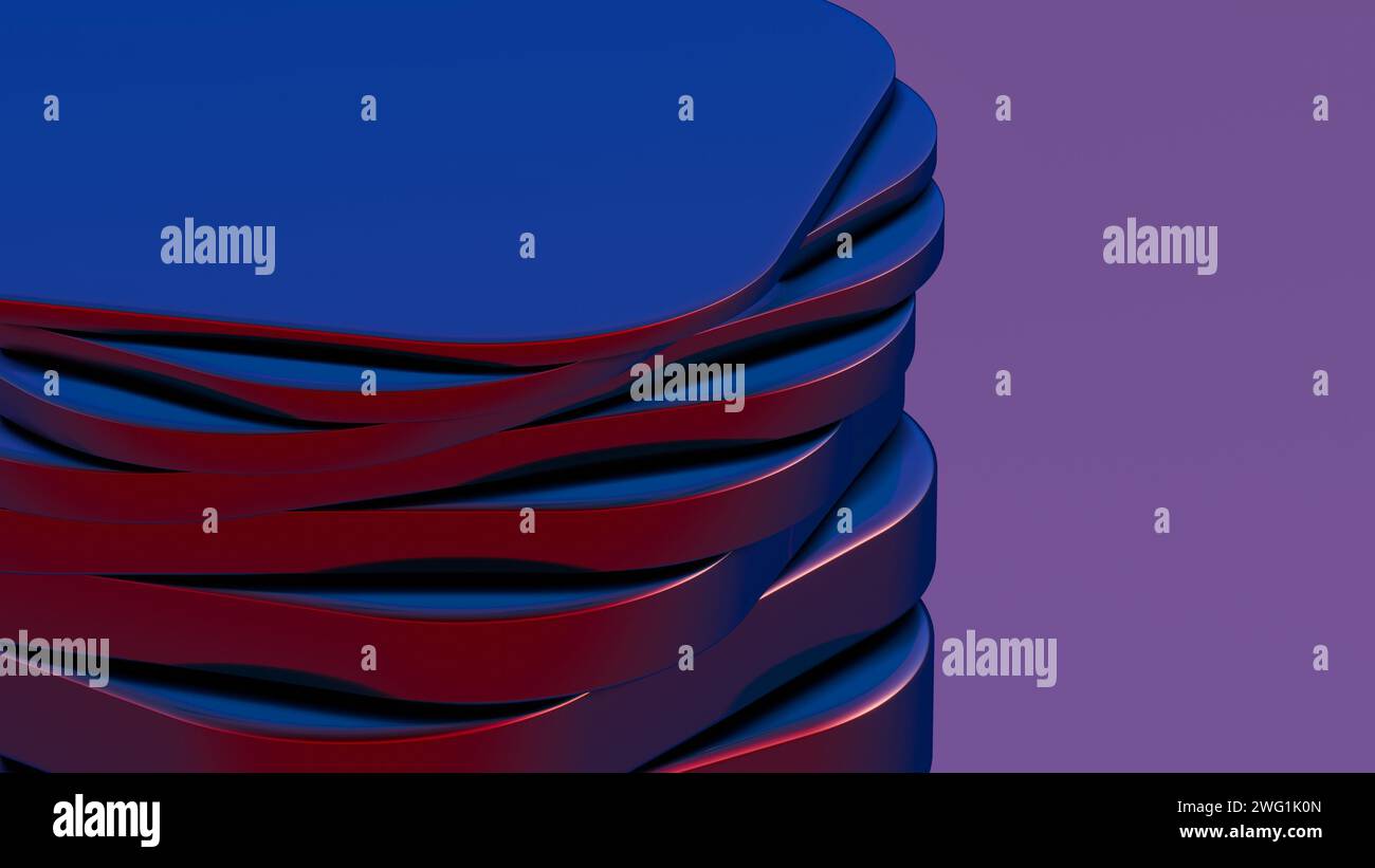 Dynamic interplay of deep blue hi-res stock photography and images - Alamy