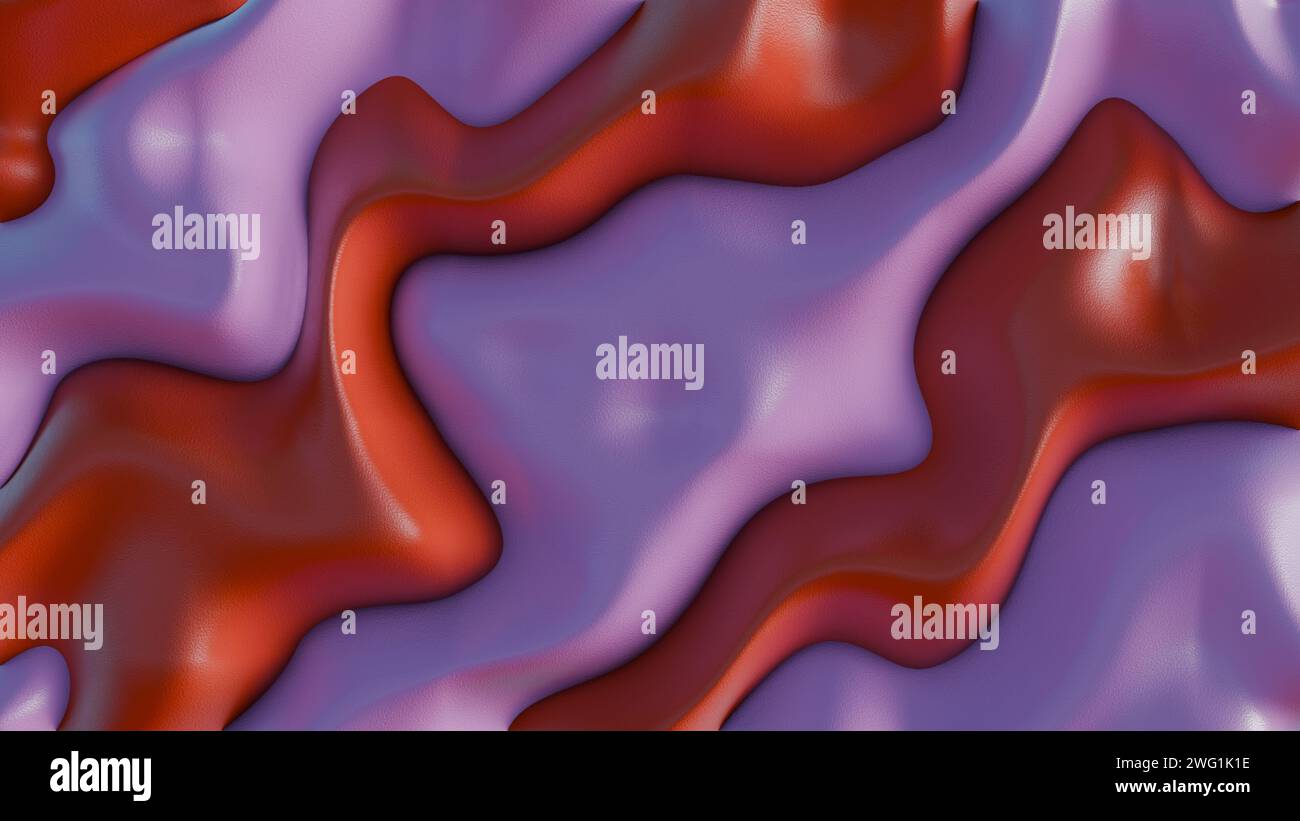 Waves Of Dynamic Waveforms With 3d Effects Creating A Visually