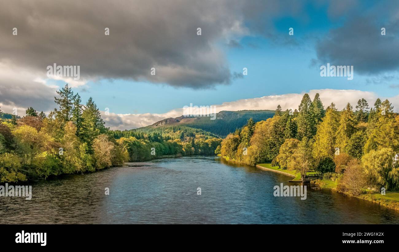 Landscape, Dunkeld, Scotland, UK Stock Photo - Alamy