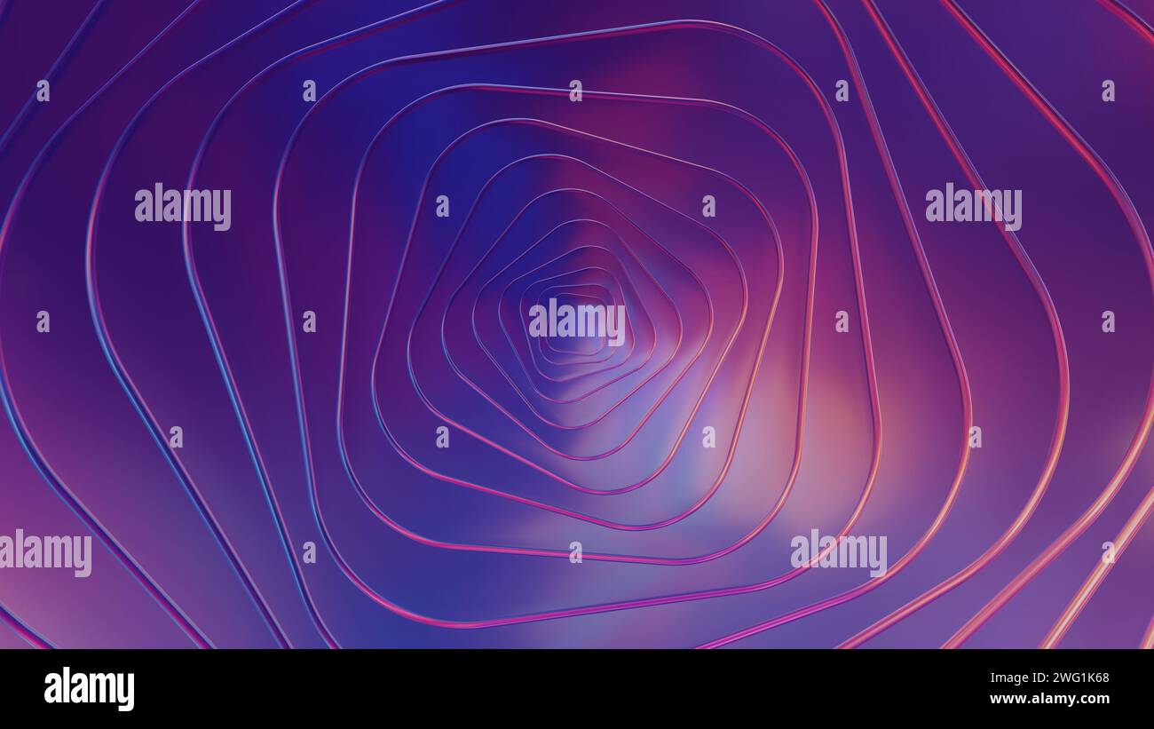 A 3D rotation background with astonishing colors, creating a ...