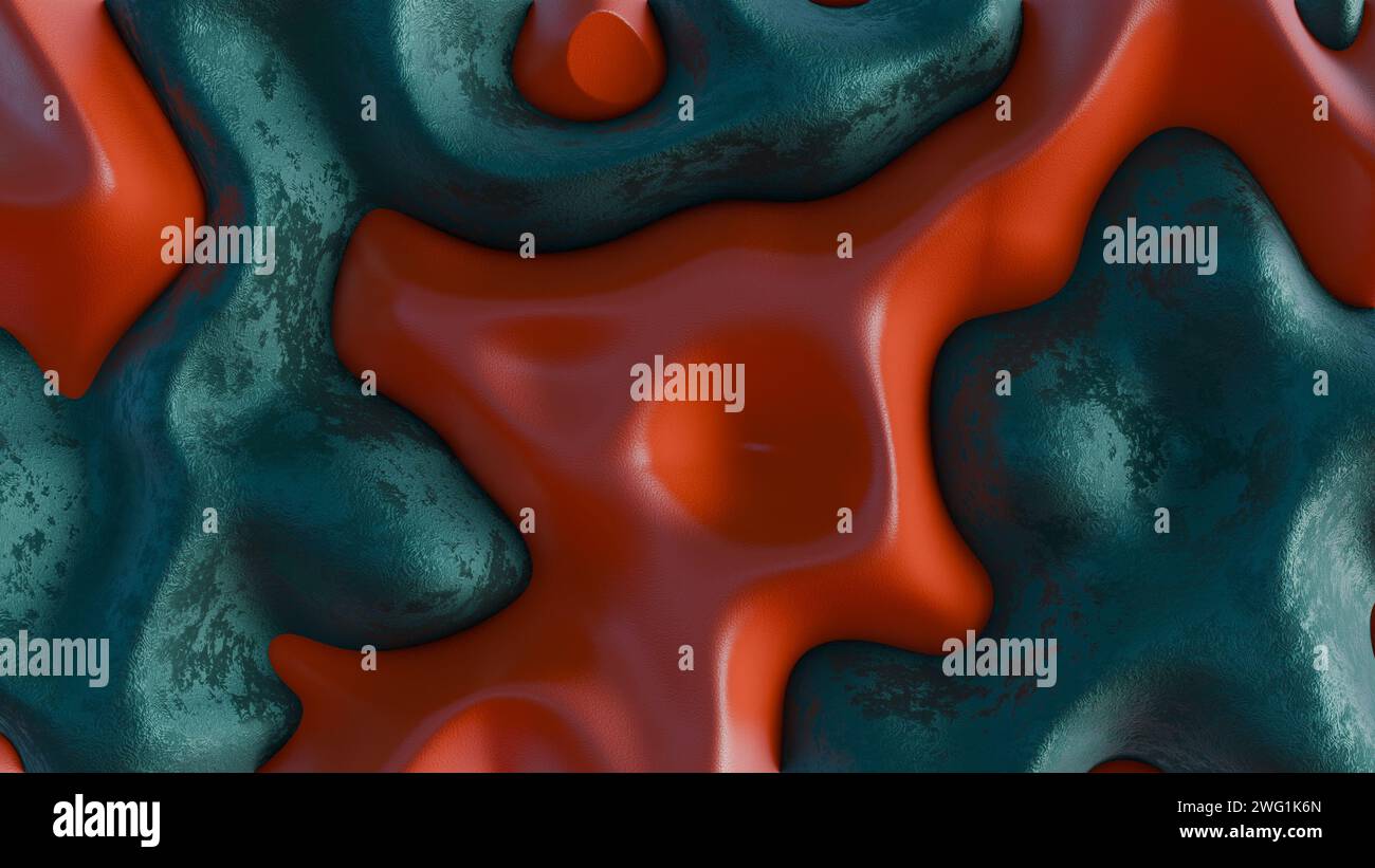 Waves Of Dynamic Waveforms With 3d Effects Creating A Visually
