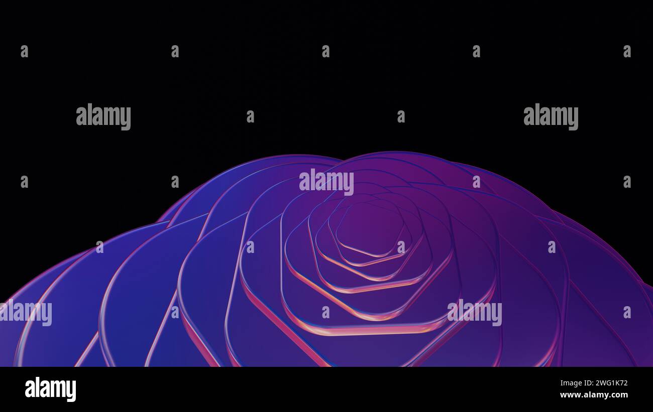 A 3D rotation background with astonishing colors, creating a mesmerizing and dynamic visual ...