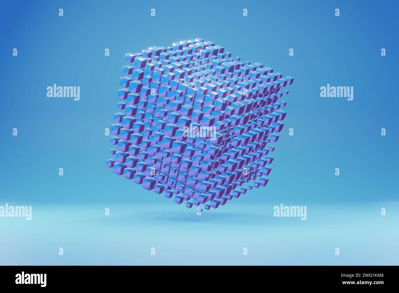 An interpretation of quantum fluctuations, depicted as a dynamic, ever ...