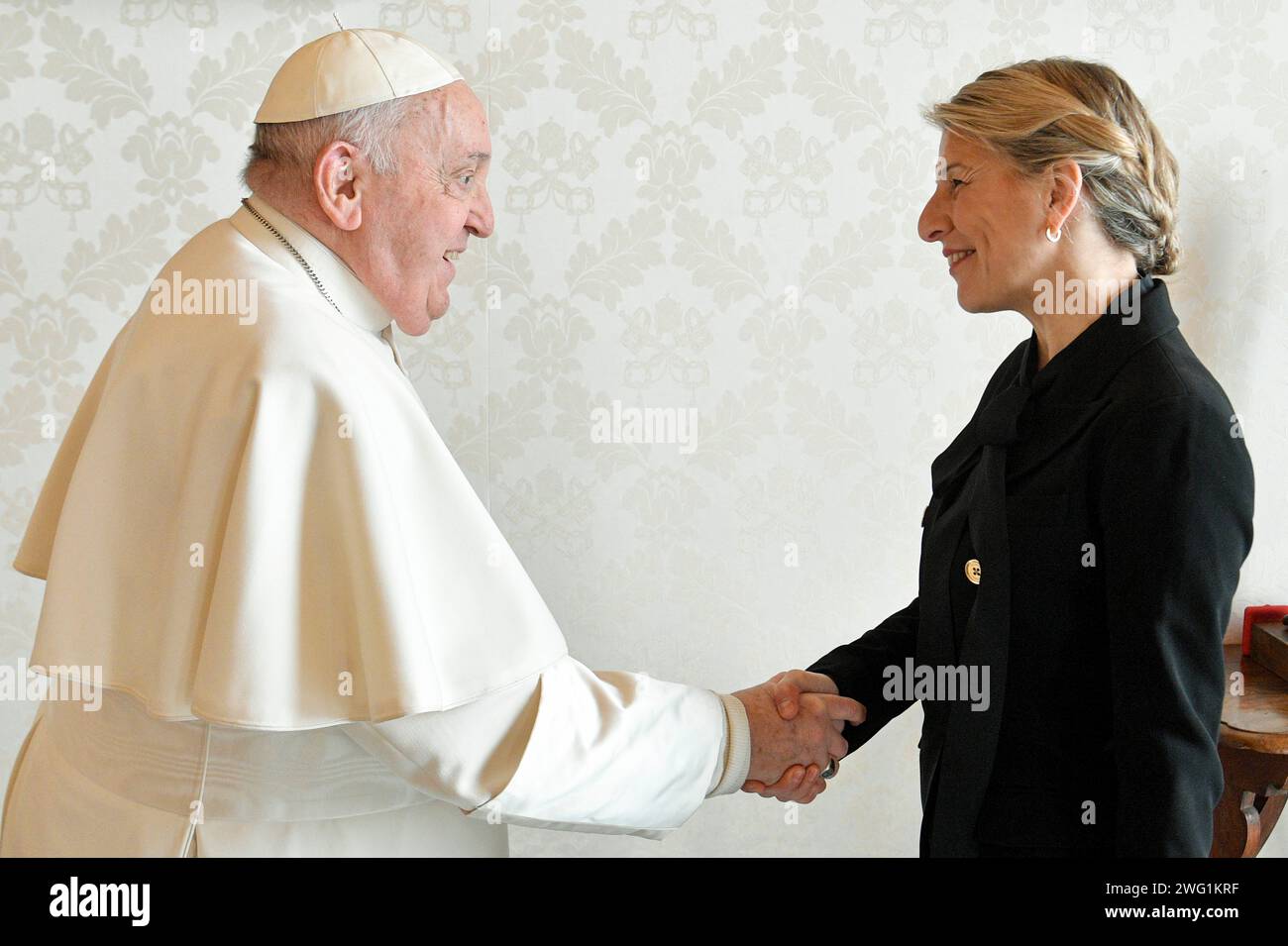 Rome, Italy. 02nd Feb, 2024. Italy, Rome, Vatican, 2-02-2024 Pope ...