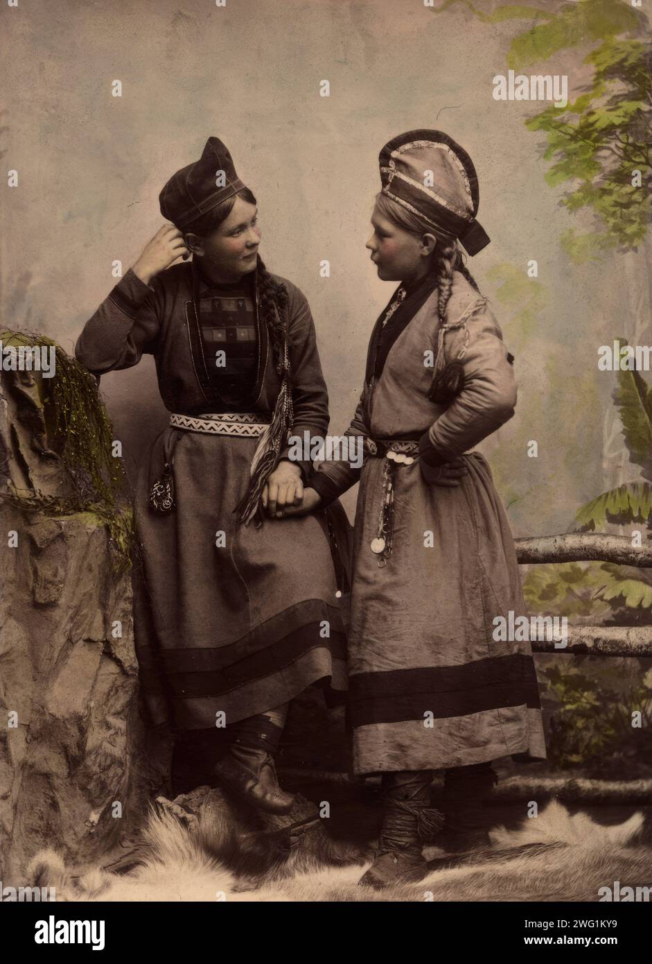 Sami woman traditional dress hi-res stock photography and images - Alamy