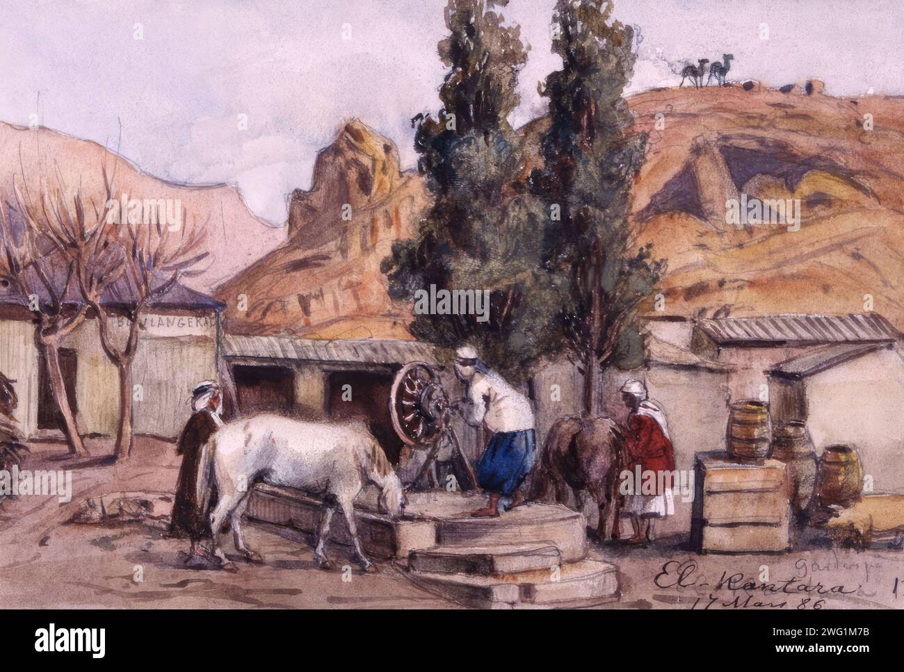 El kantara algeria africa hi-res stock photography and images - Alamy