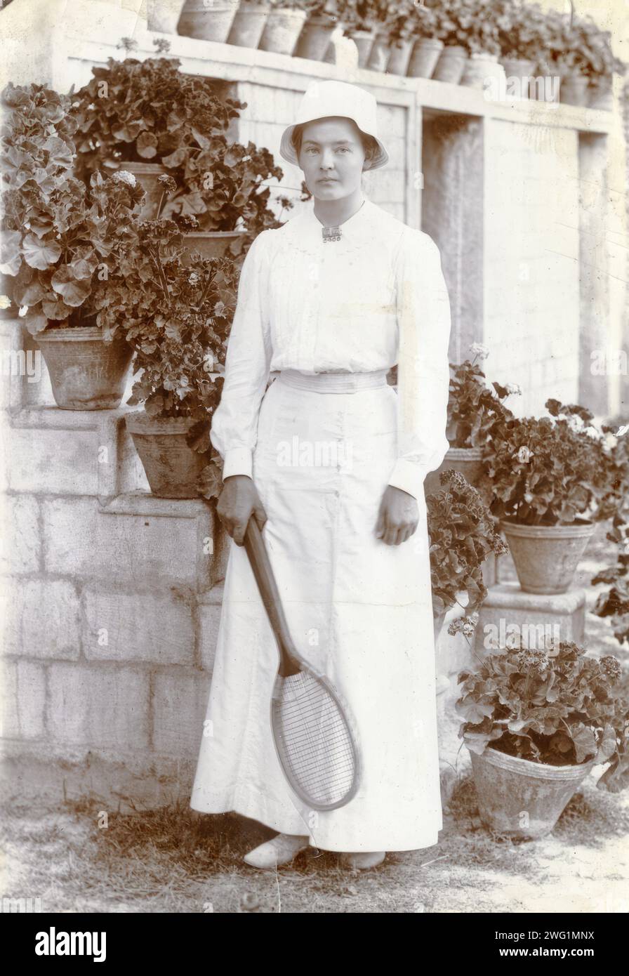 Portrait of Marie-Louise Flygare (g. Lundberg) in Persia 1913-14. She ...