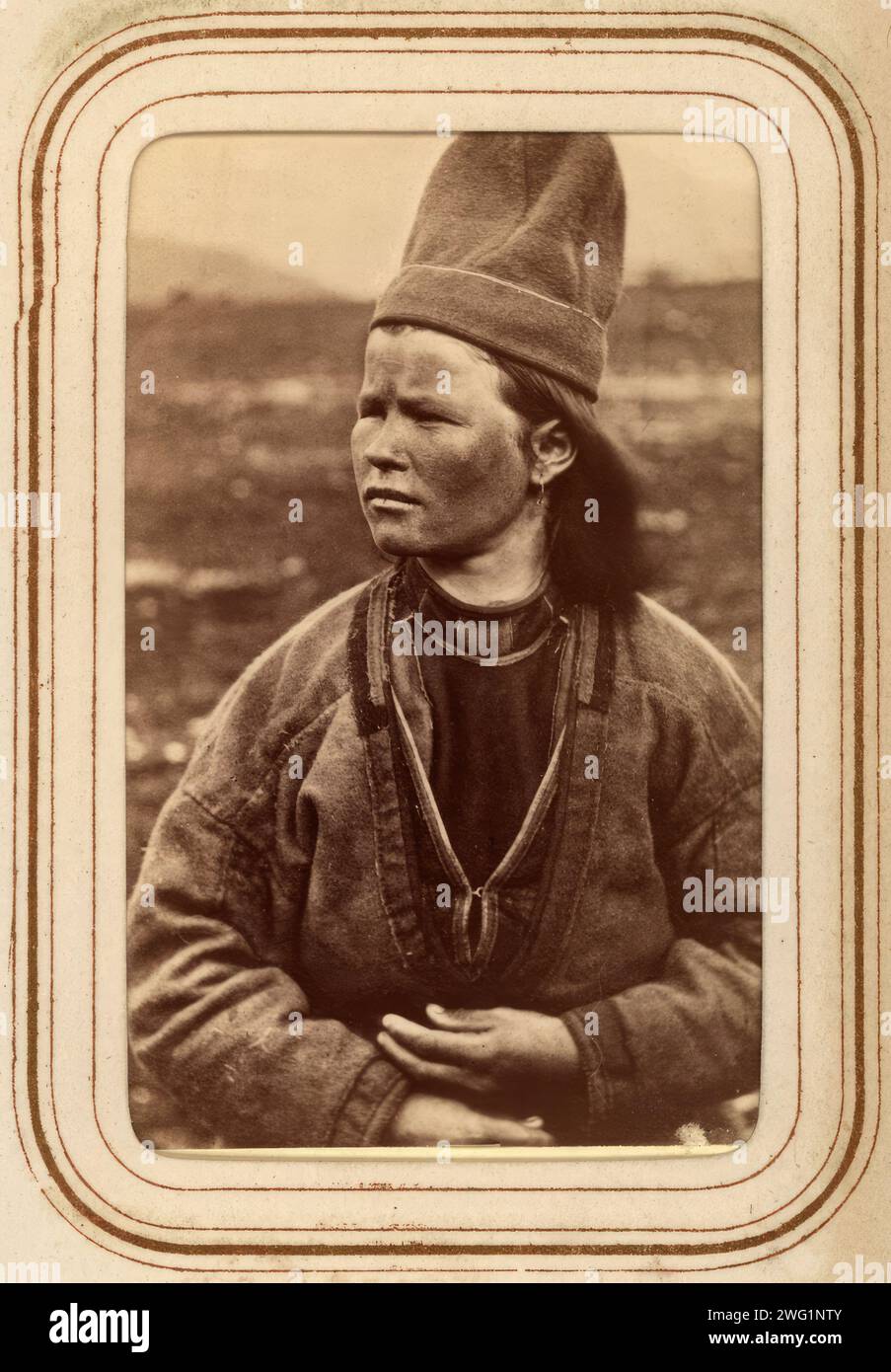 Sami woman traditional dress hi-res stock photography and images - Alamy