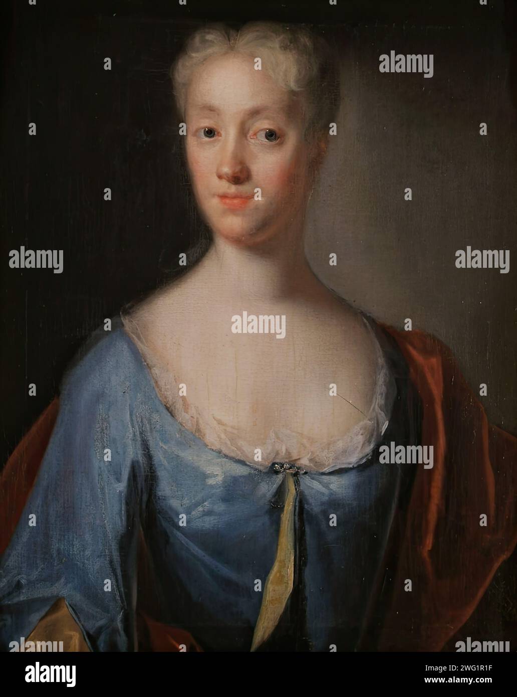 Anna Katharina Dahl, (c1710s Stock Photo - Alamy