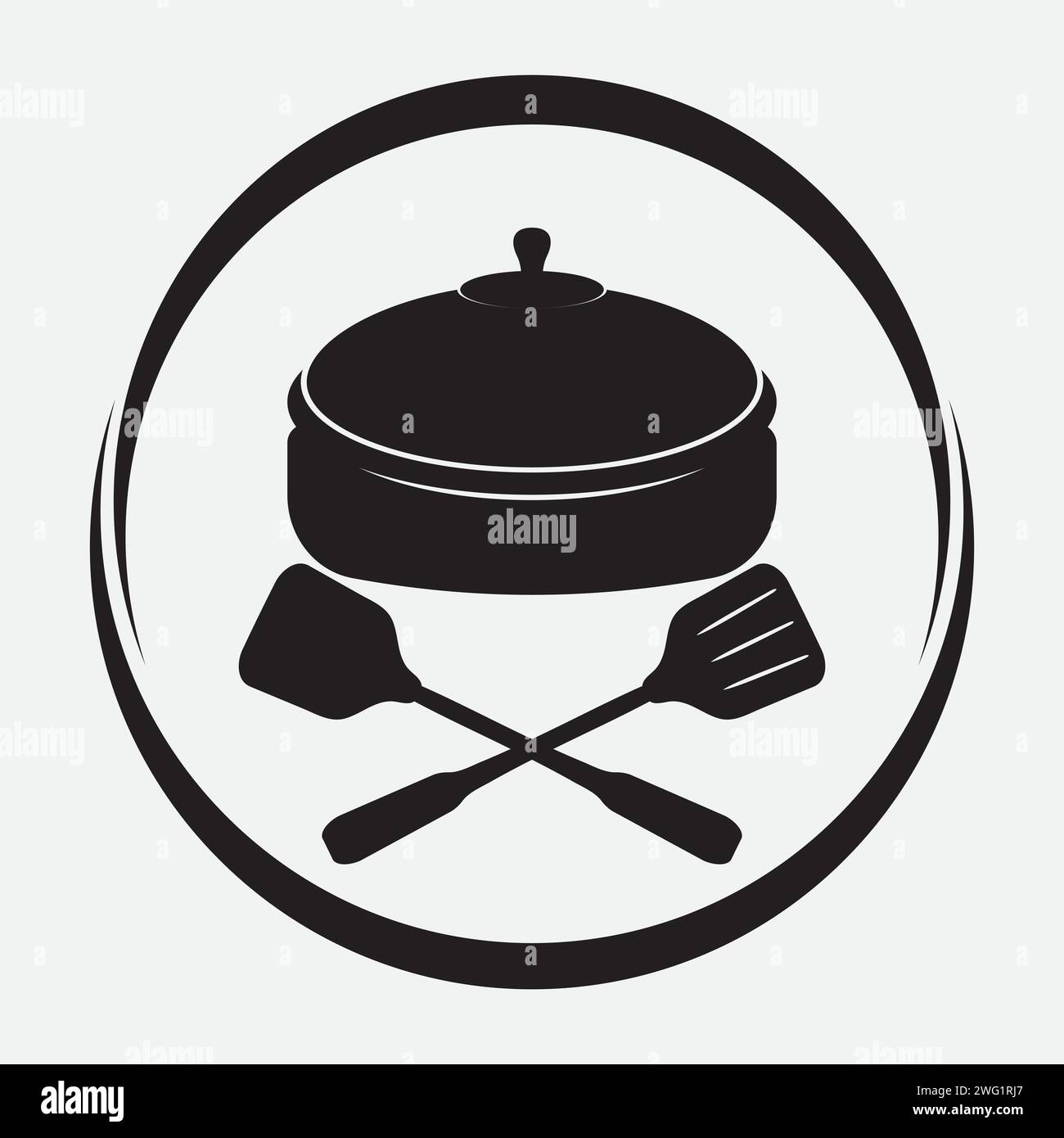Vector logo concept illustration about cooking Stock Vector Image & Art ...