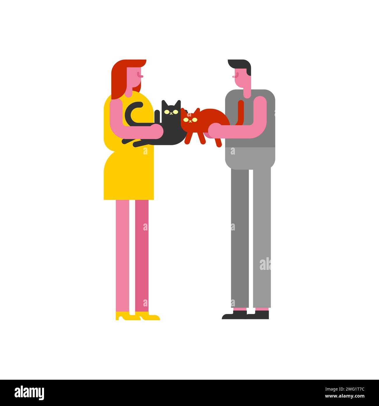 Owner celebration Cut Out Stock Images & Pictures - Alamy