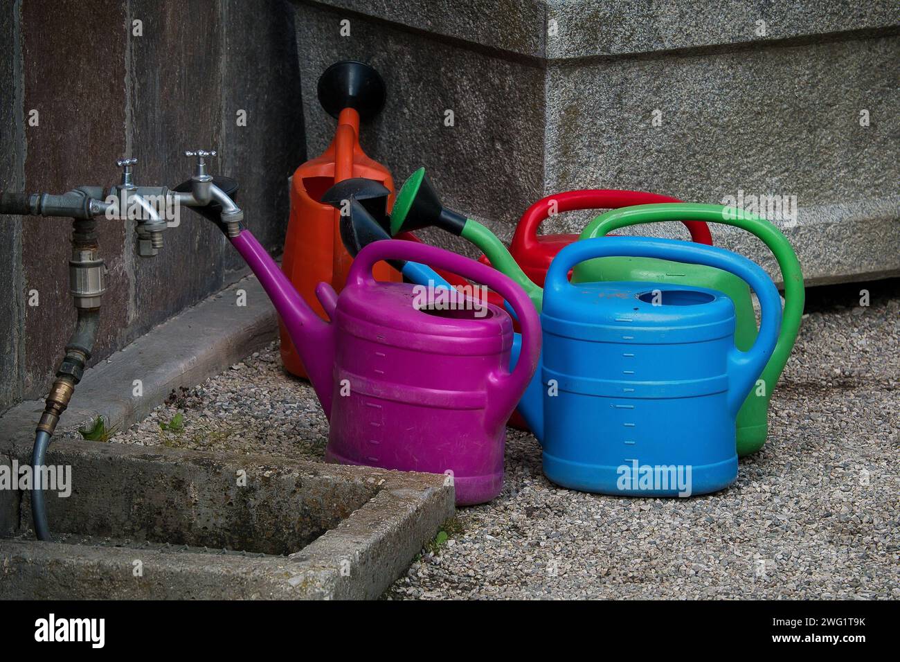 Neatly arranged containers hi-res stock photography and images - Alamy