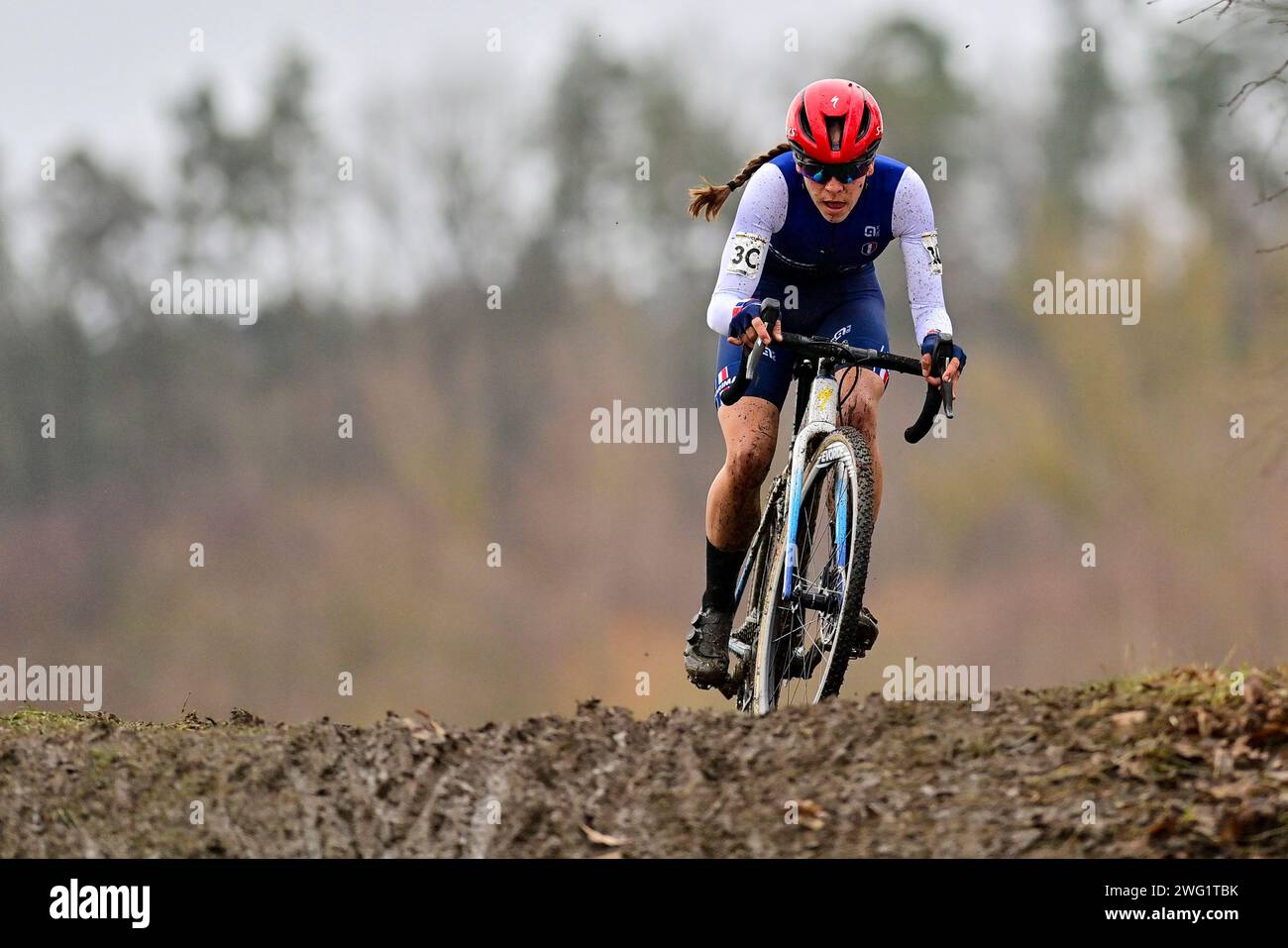 Tabor, Czech Republic. 02nd Feb, 2024. Mixed relay during the UCI Cyclo ...