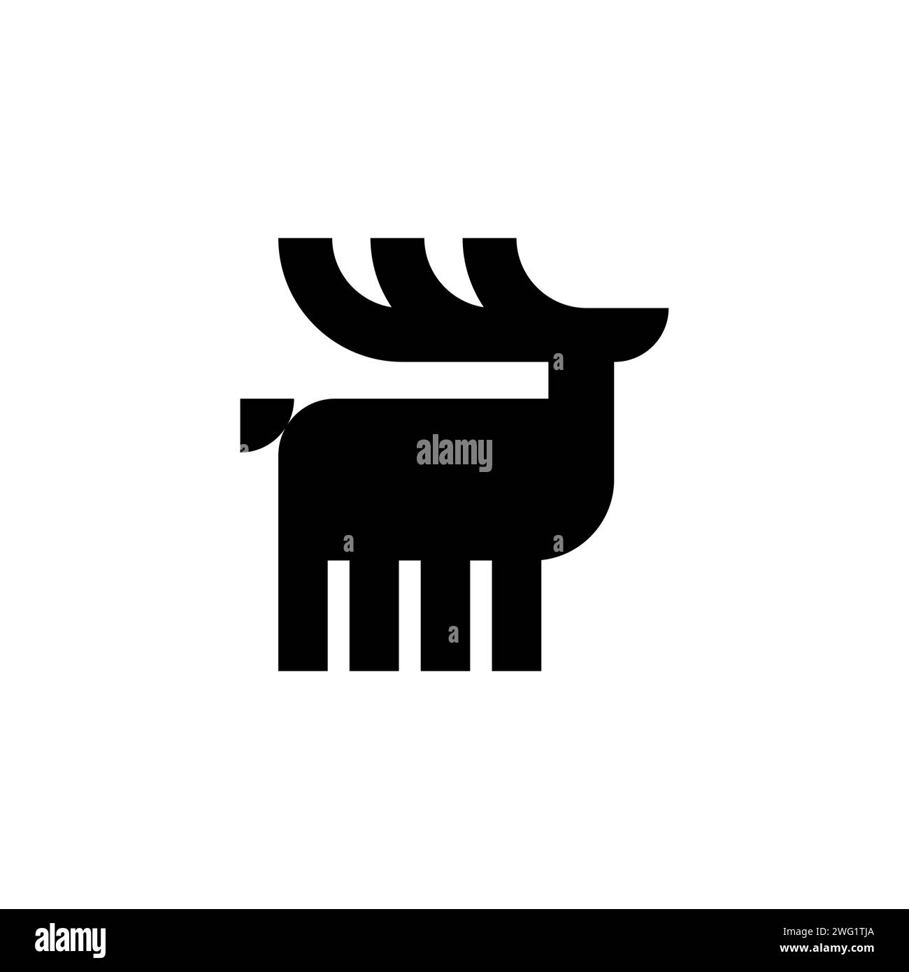 Simplified line art drawing Stock Vector Images - Alamy