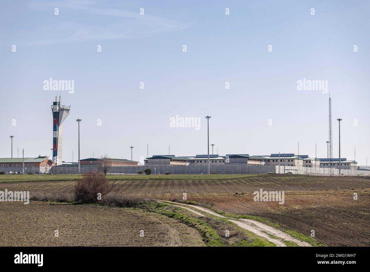 The penitentiary center of Estremera, on February 2, 2024, in Estremera ...