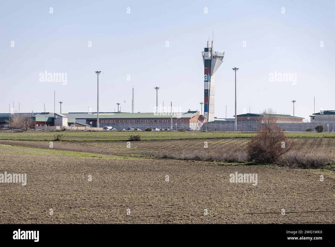 The penitentiary center of Estremera, on February 2, 2024, in Estremera ...