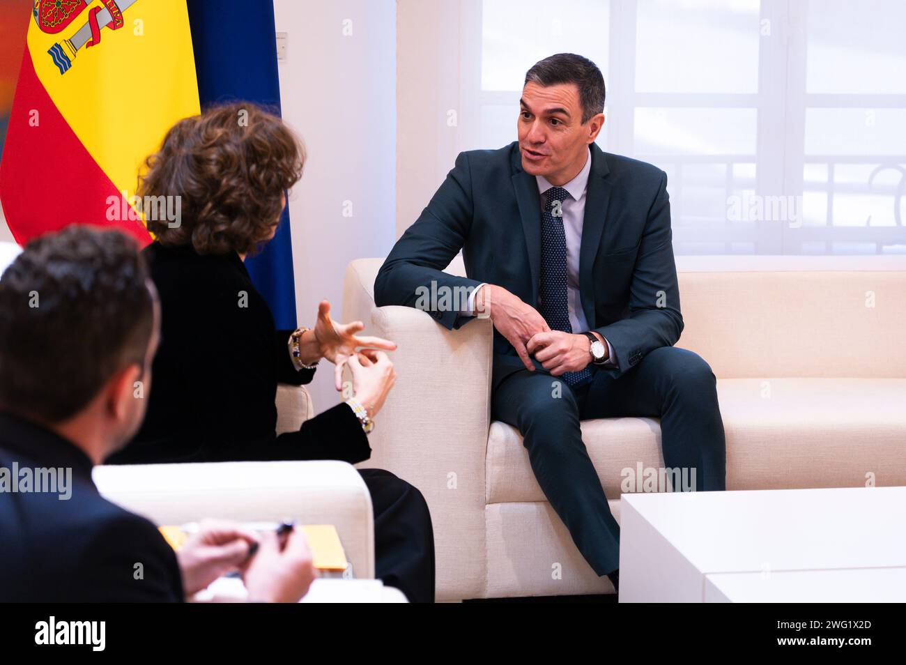 Madrid, Spain. 02nd Feb, 2024. Director-General of UNESCO Audrey ...