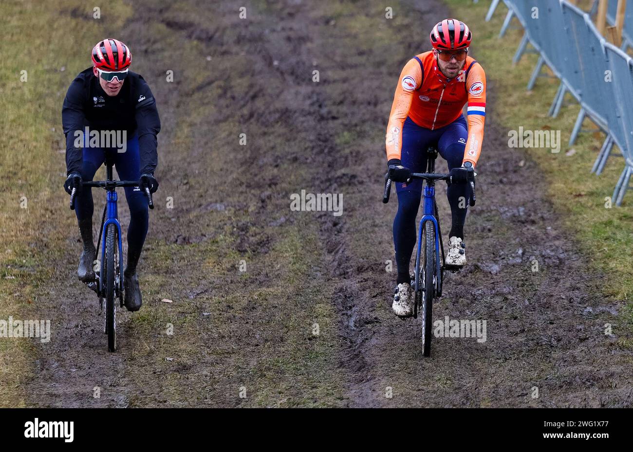 TABOR - 02/02/2024, Pim Ronhaar (l) and Joris Nieuwenhuis during ...