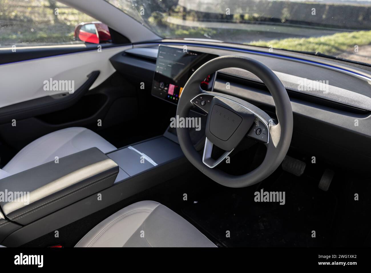Tesla england countryside hi-res stock photography and images - Alamy