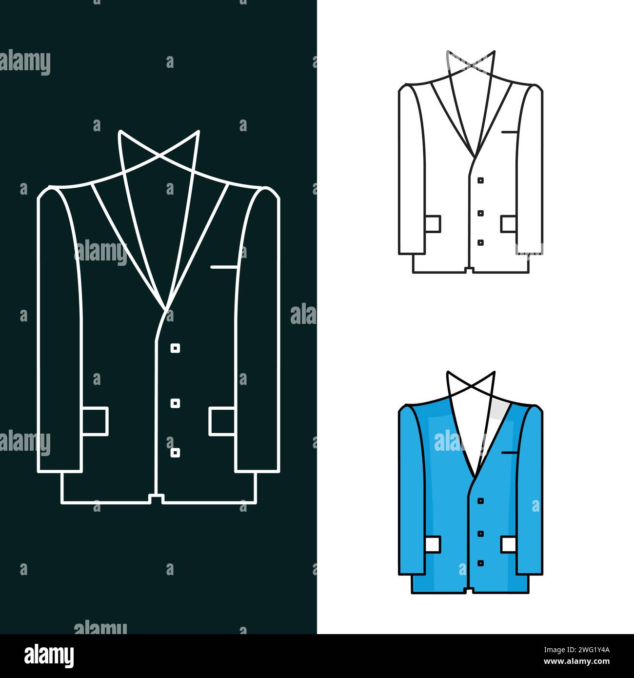 Formal attire vector vectors hi-res stock photography and images - Alamy