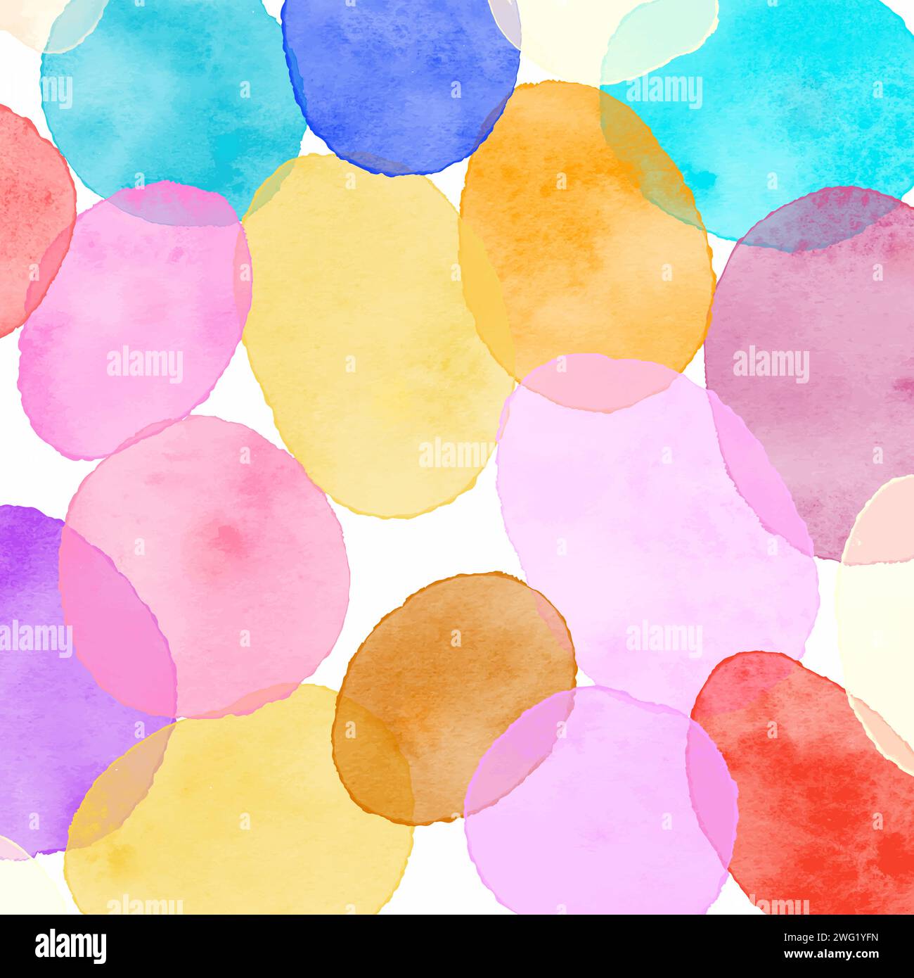 Abstract hand painted watercolour spots pattern background Stock Vector ...